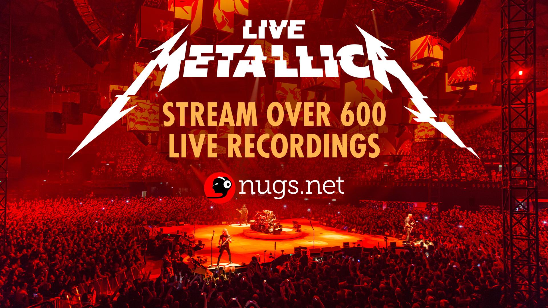 Stream Over 600 Live Shows | Metallica.com