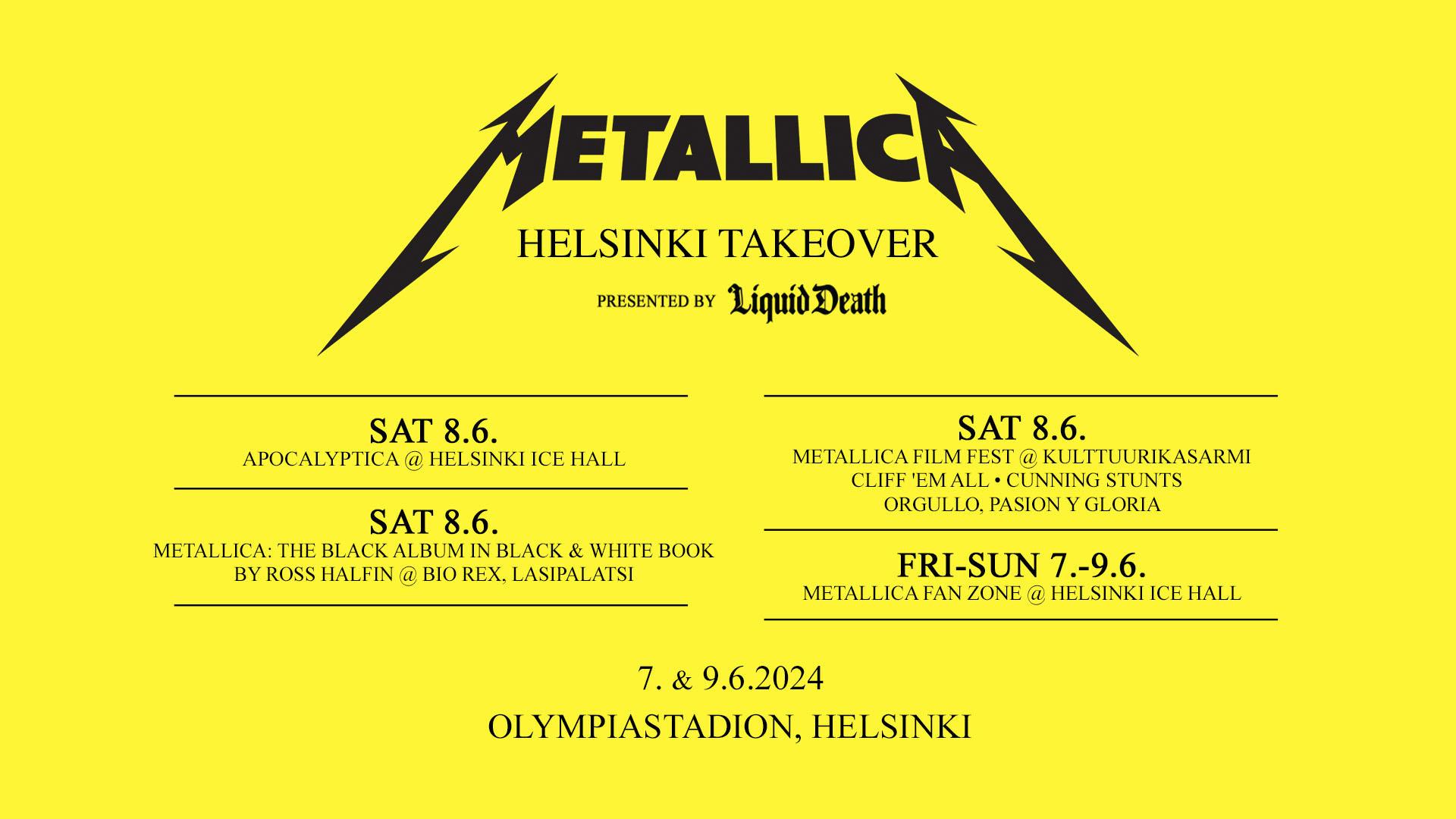 M72 Weekend Takeovers Return In Europe | Metallica.com