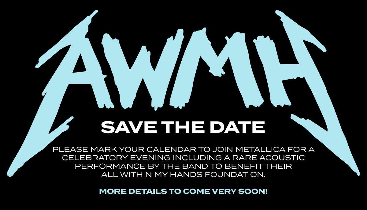 Save the Date! | Metallica.com