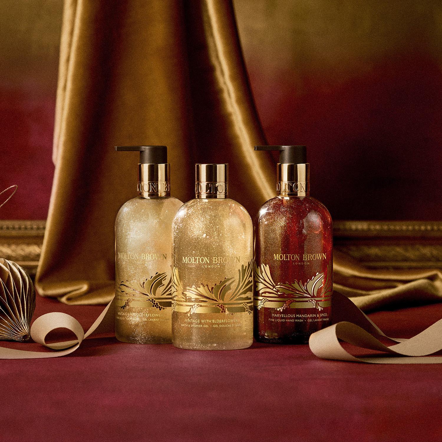 Molton Brown Limited Edition Vintage Handwash, Vintage Shower Gel and ...