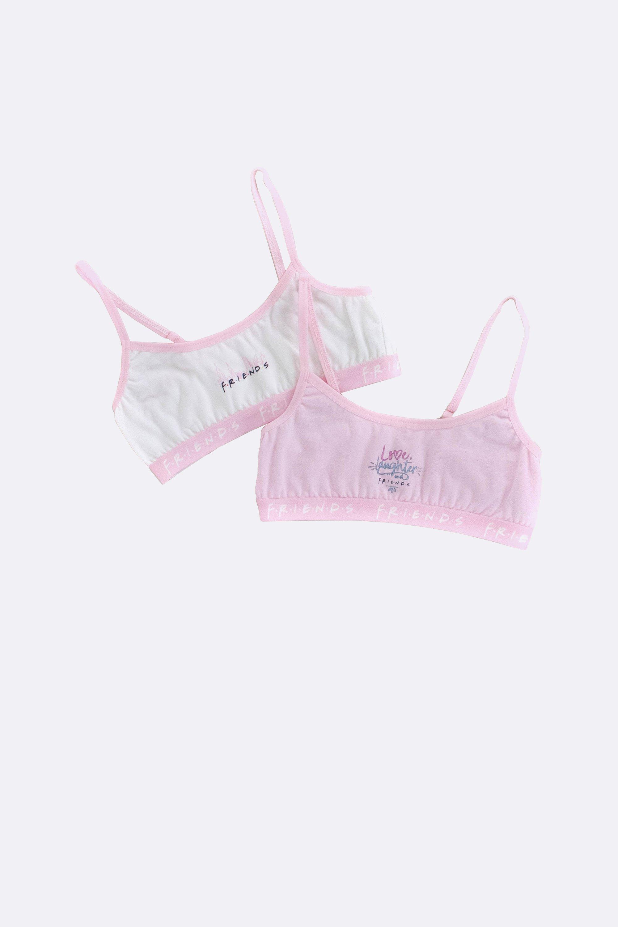 2 Pack Friends Crop Bras