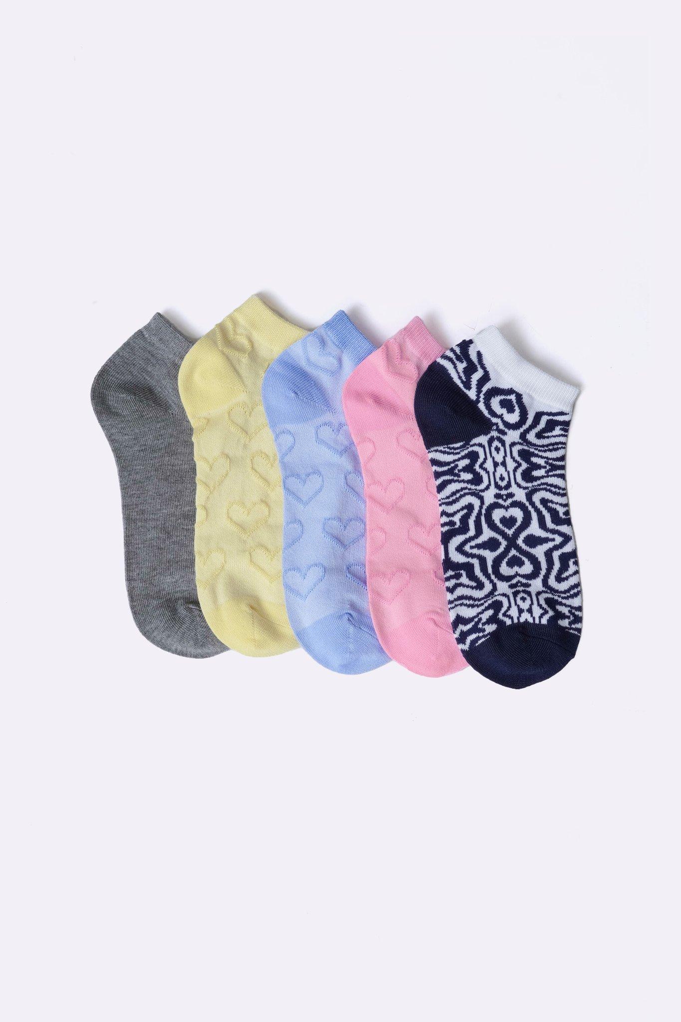 5 Pack Anklet Socks