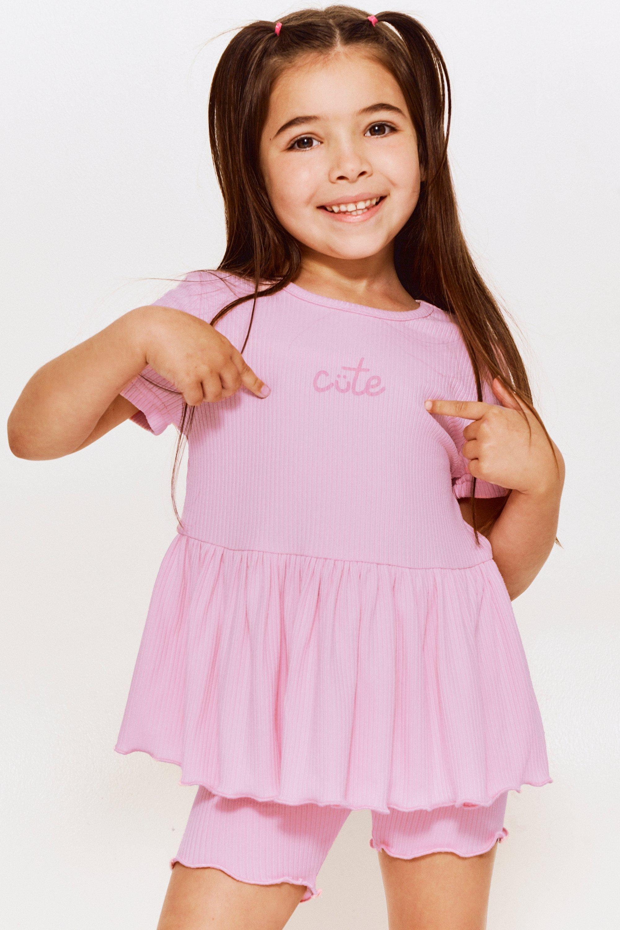 Top And Cycle Shorts Set