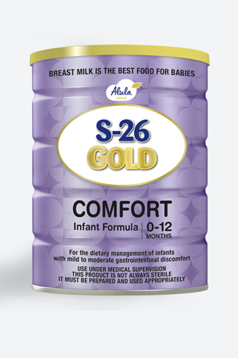 Alula S-26 Gold Comfort Infant Formula 0-12 Months 900g