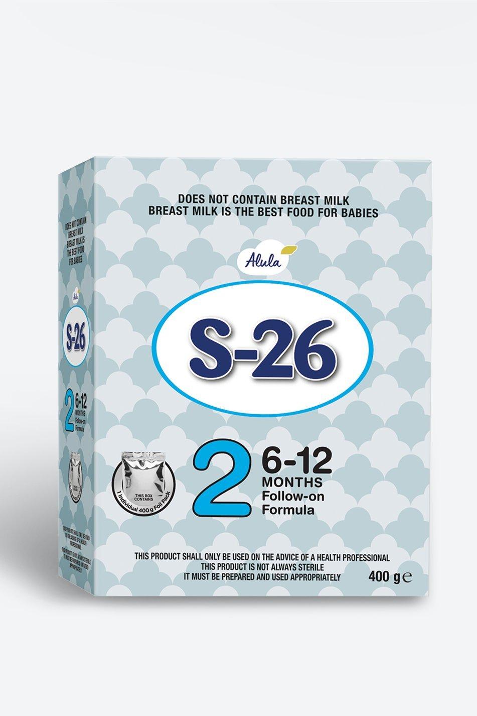 Alula S-26 Follow-on Formula Stage 2 6-12 Months 400g