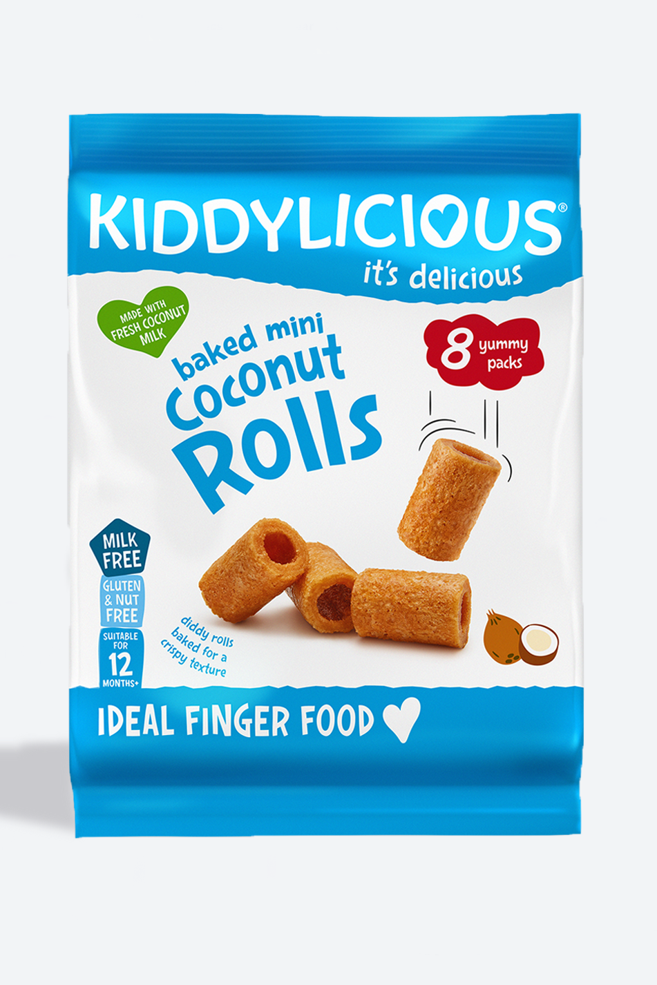 Kiddylicious Baked Mini Coconut Rolls