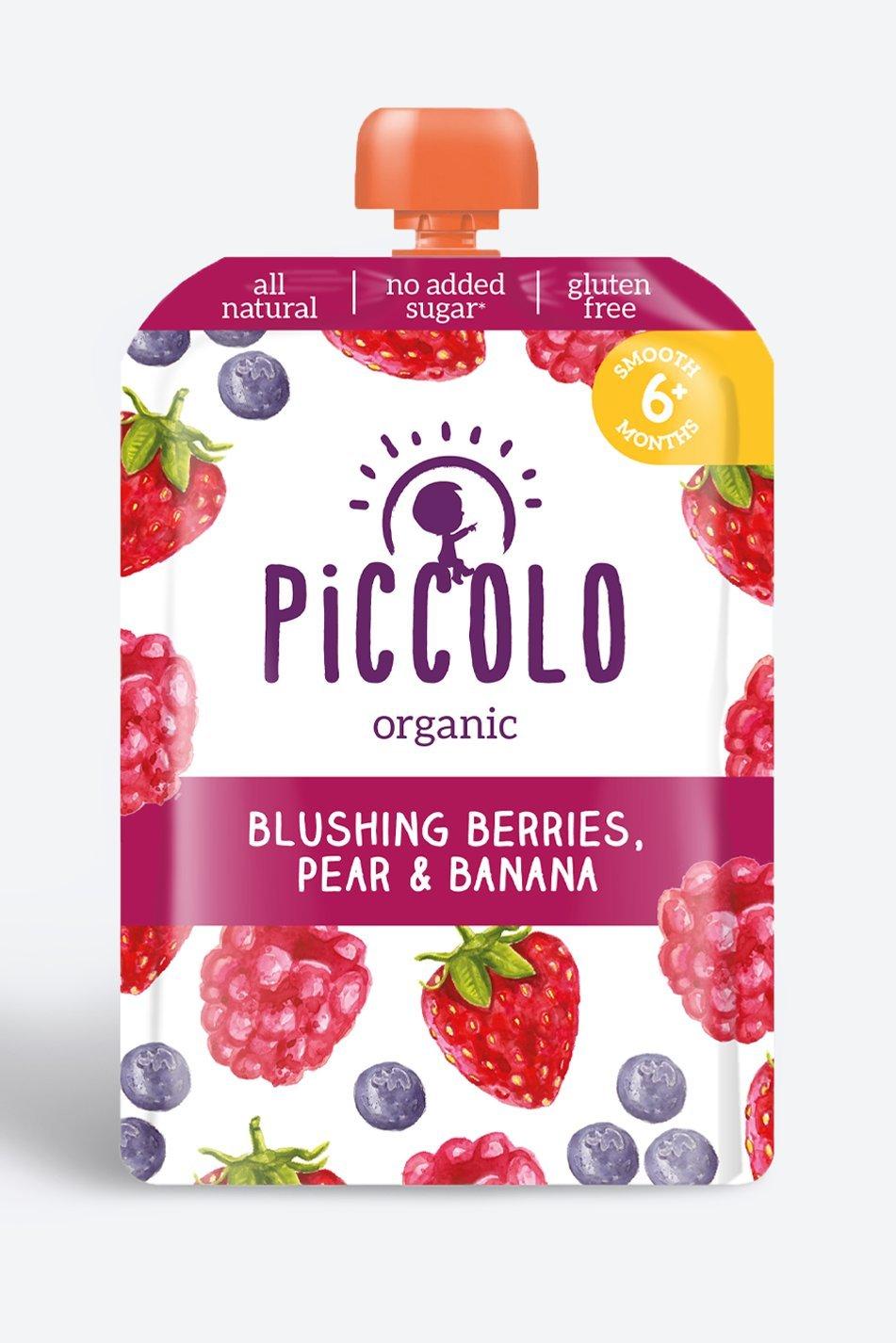 Piccolo Blushing Berries + Pear + Banana