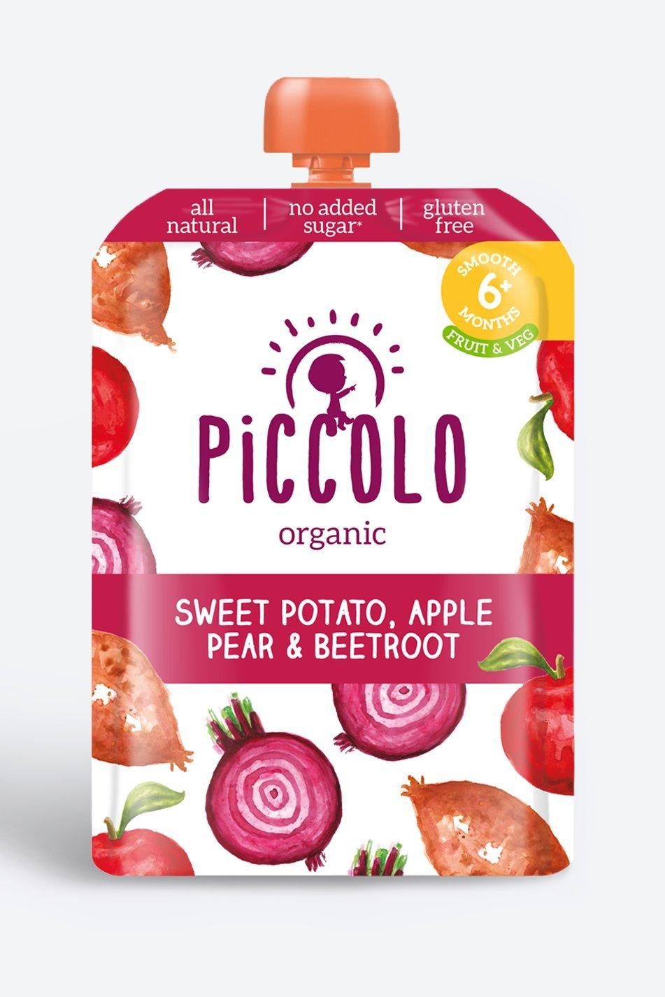 Piccolo Sweet Potato + Apple + Pear + Beetroot 100g