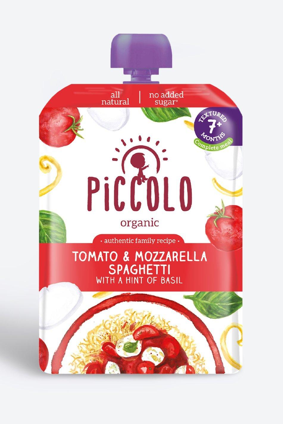 Piccolo Tamato + Mozzarella Spaghetti 130g