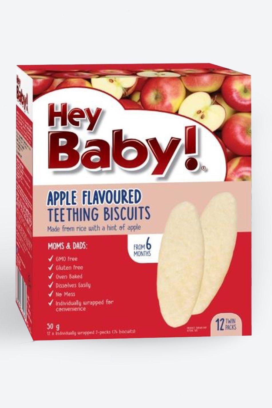 Hey Baby! Apple Teething Biscuits 50