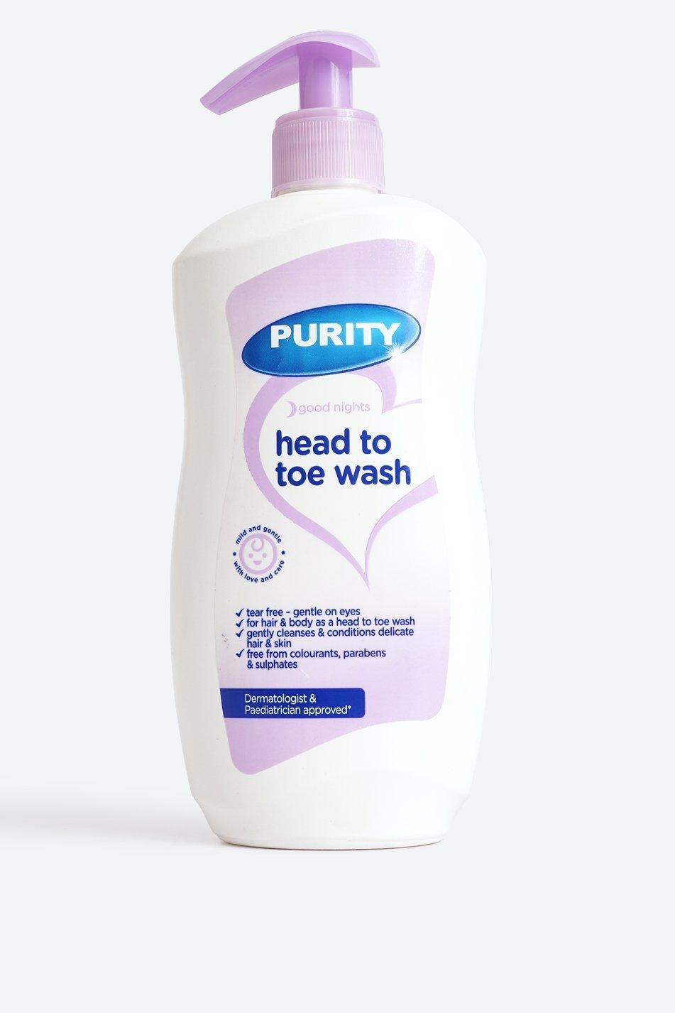 Purity Good Nights Head To Toe Wash 500ml
