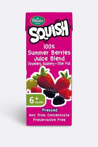 Rhodes Squish 100% Fruit Juice Summer Berries 200ml