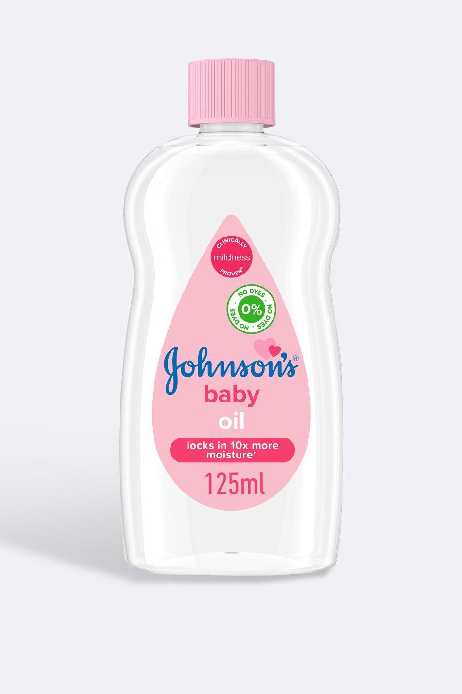 Johnson's Baby Oil 125ml