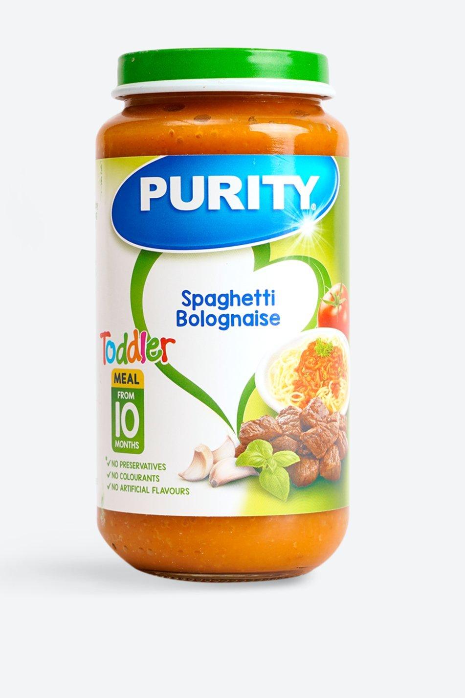 Purity Toddler Spaghetti Bolognaise 200ml