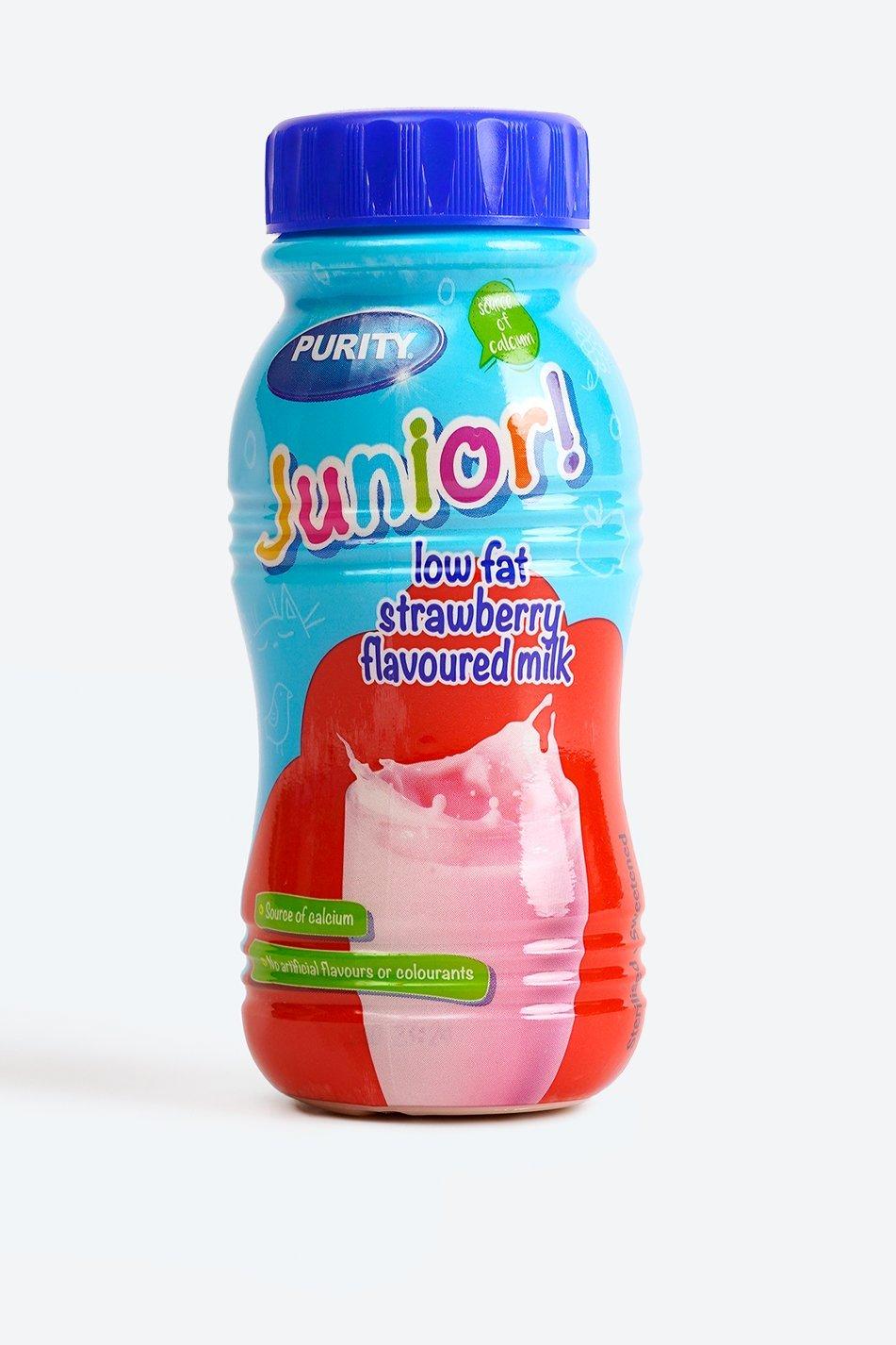 Purity Junior Strawberry Milk 200ml
