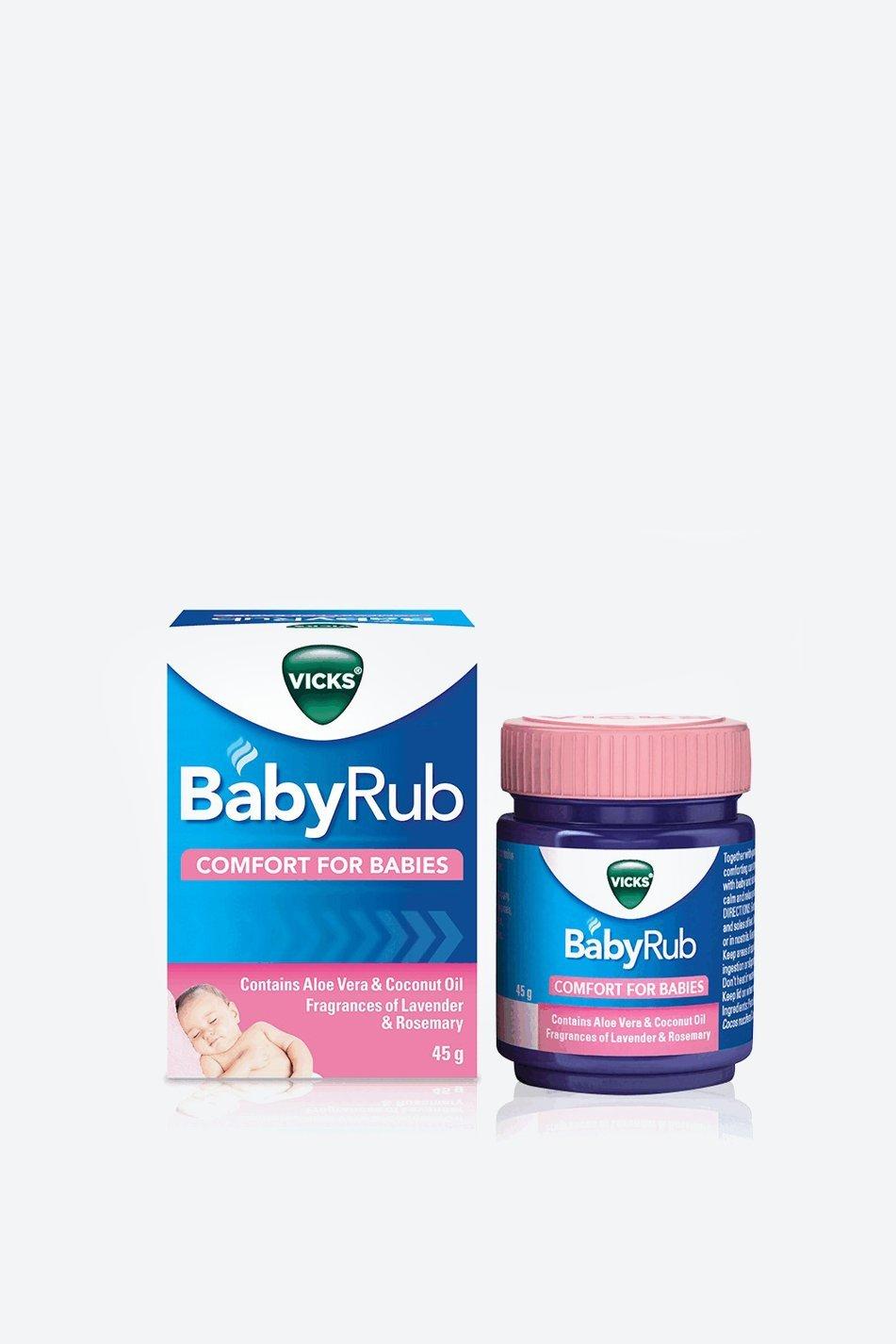 Vicks Babyrub Comfort For Babies 45g