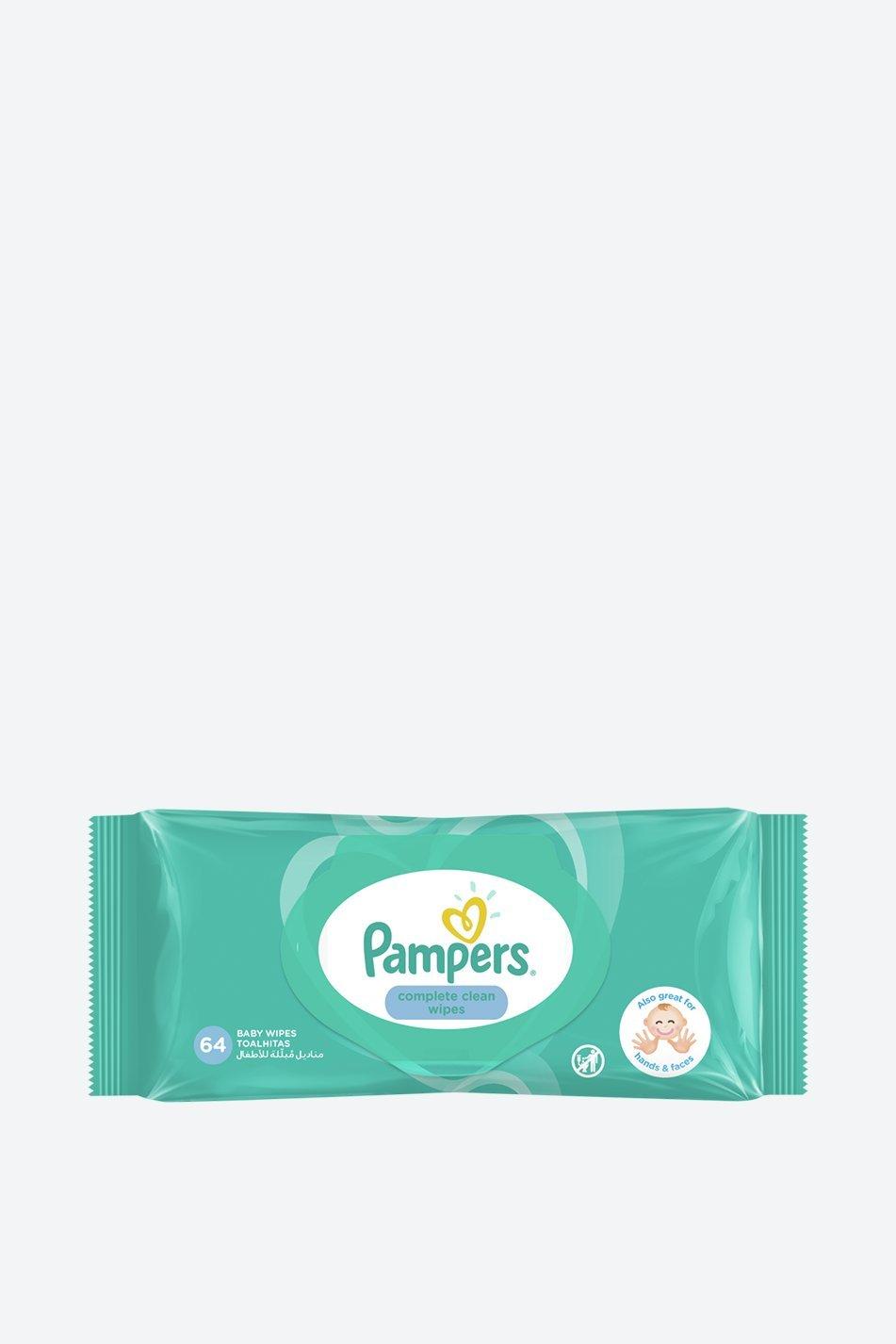 Pampers Complete Clean Wipes 64's