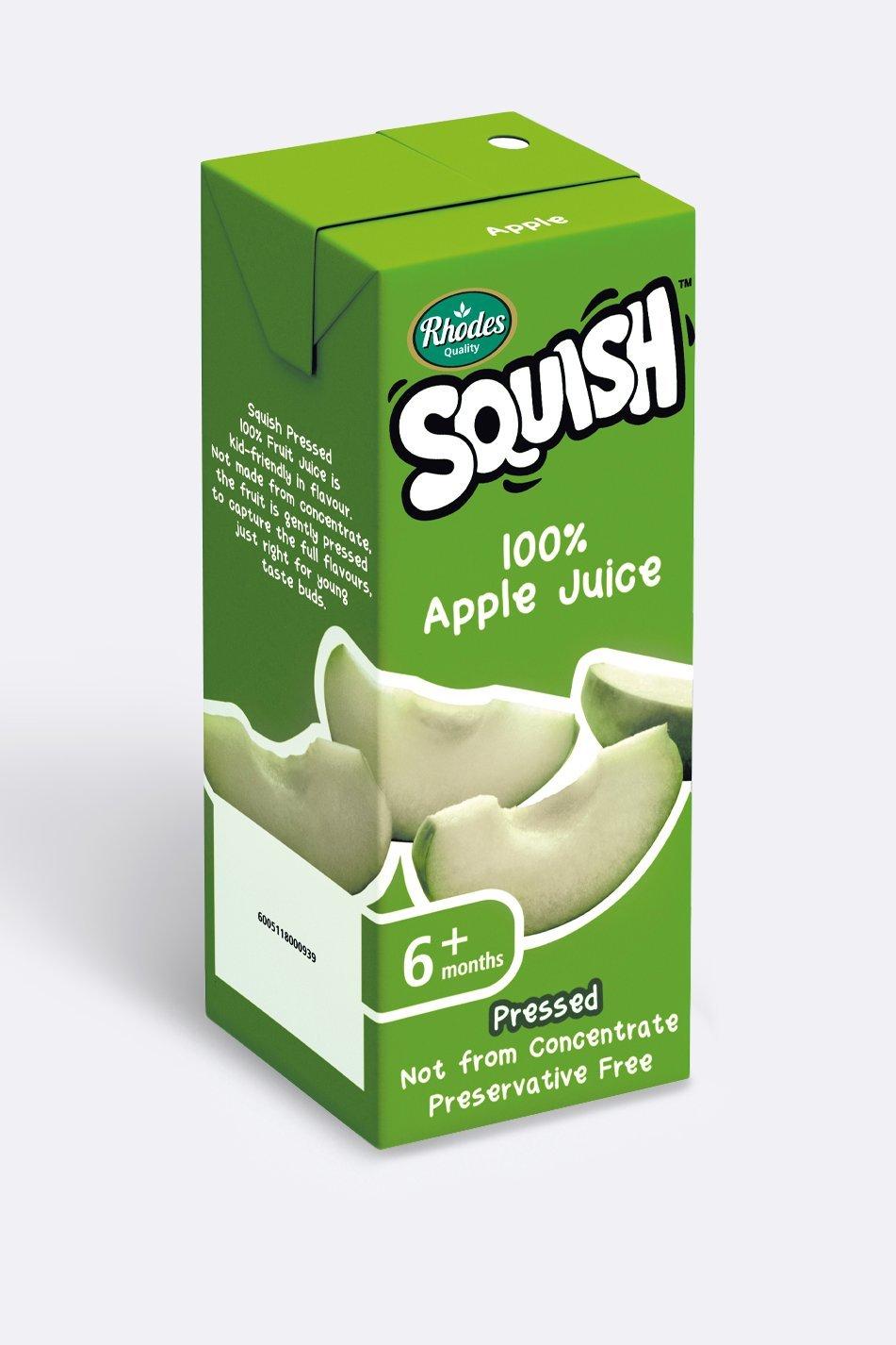 Rhodes Squish 100% Fruit Juice Apple 200ml