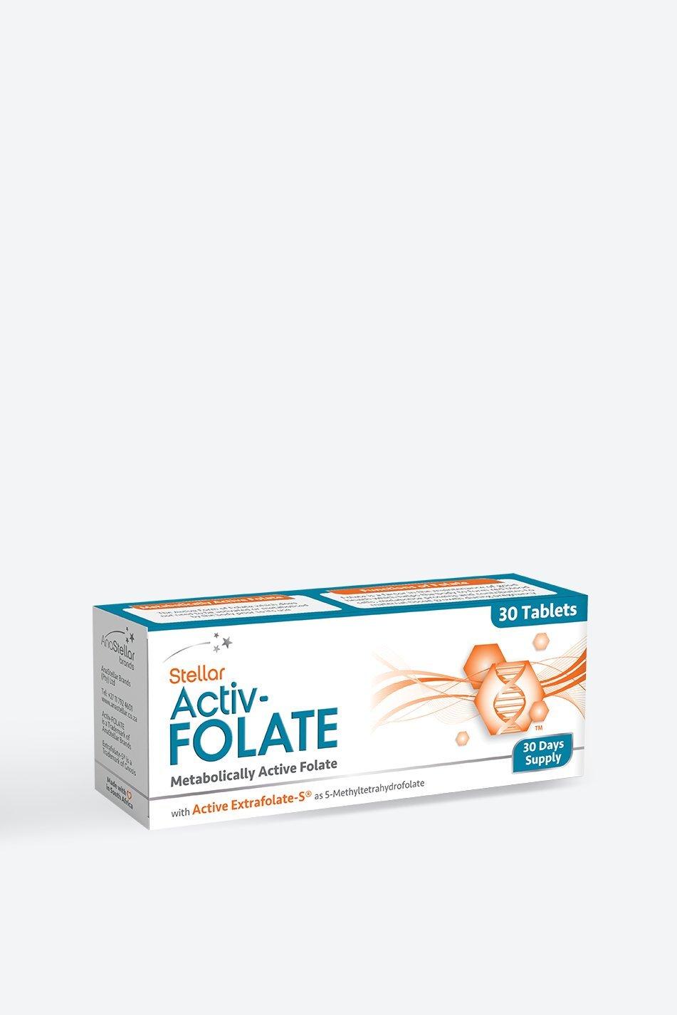 Stellar Activ-folate 30 Tablets