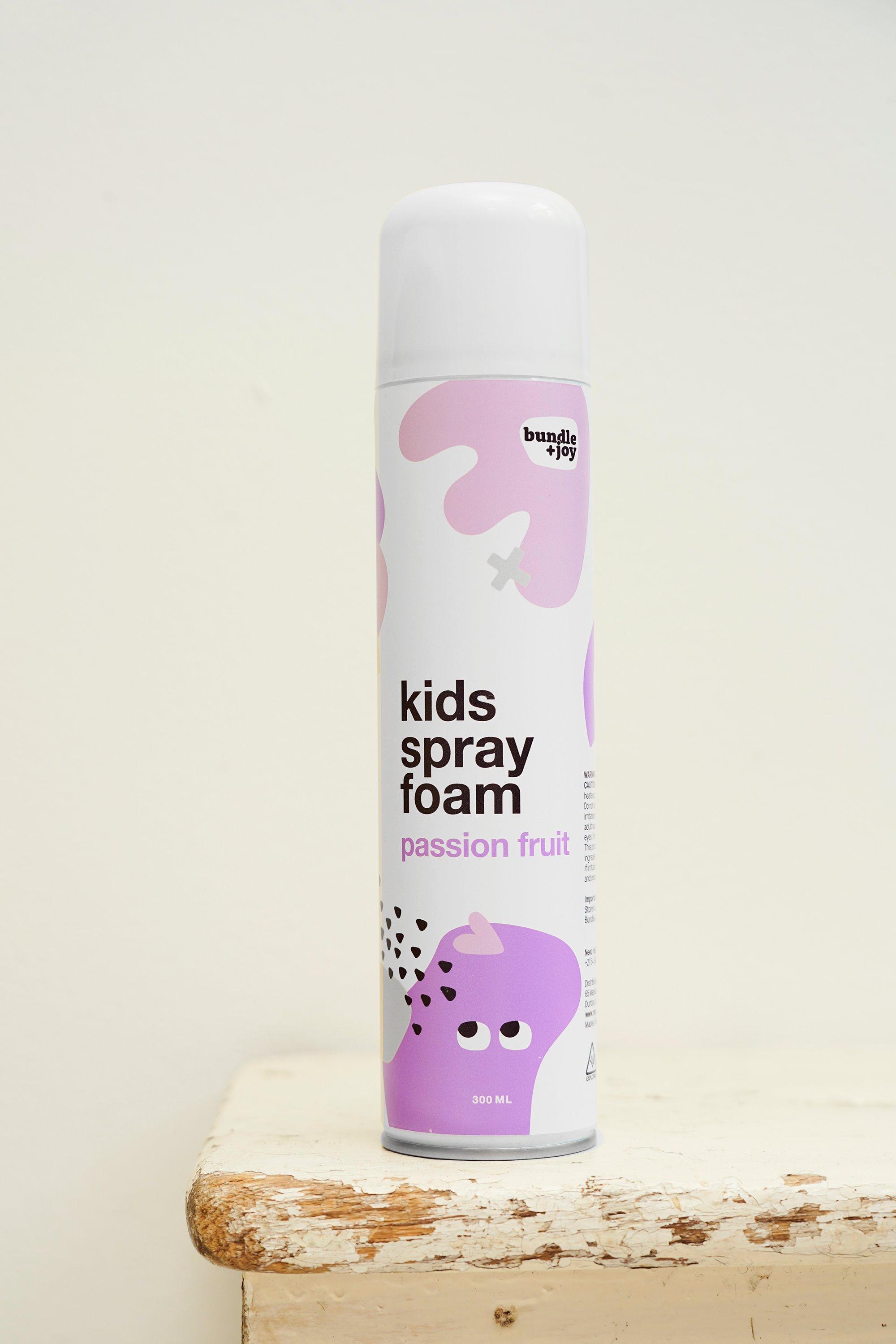 Bundle + Joy Kids Foam Spray Passion Fruit 300ml