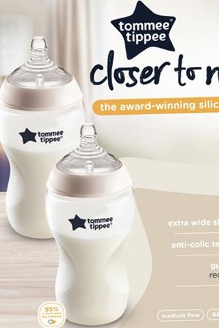 Tommee Tippee Closer to Nature Bottles 2 Pack