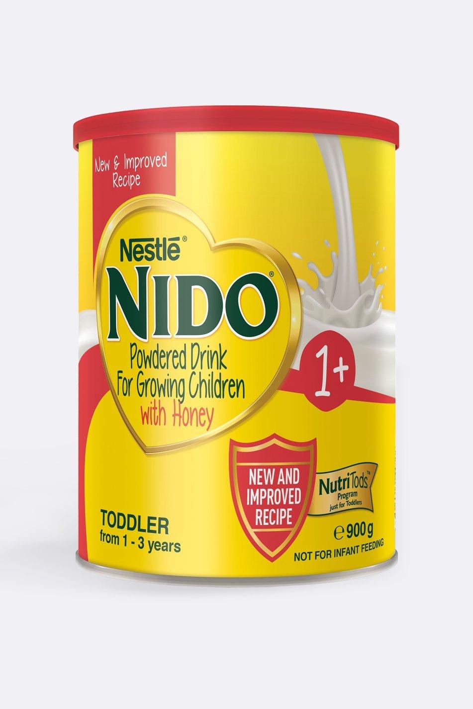 Nestle Nido 1+ Powdered Drink For Growing Children 1-3 Years 900g