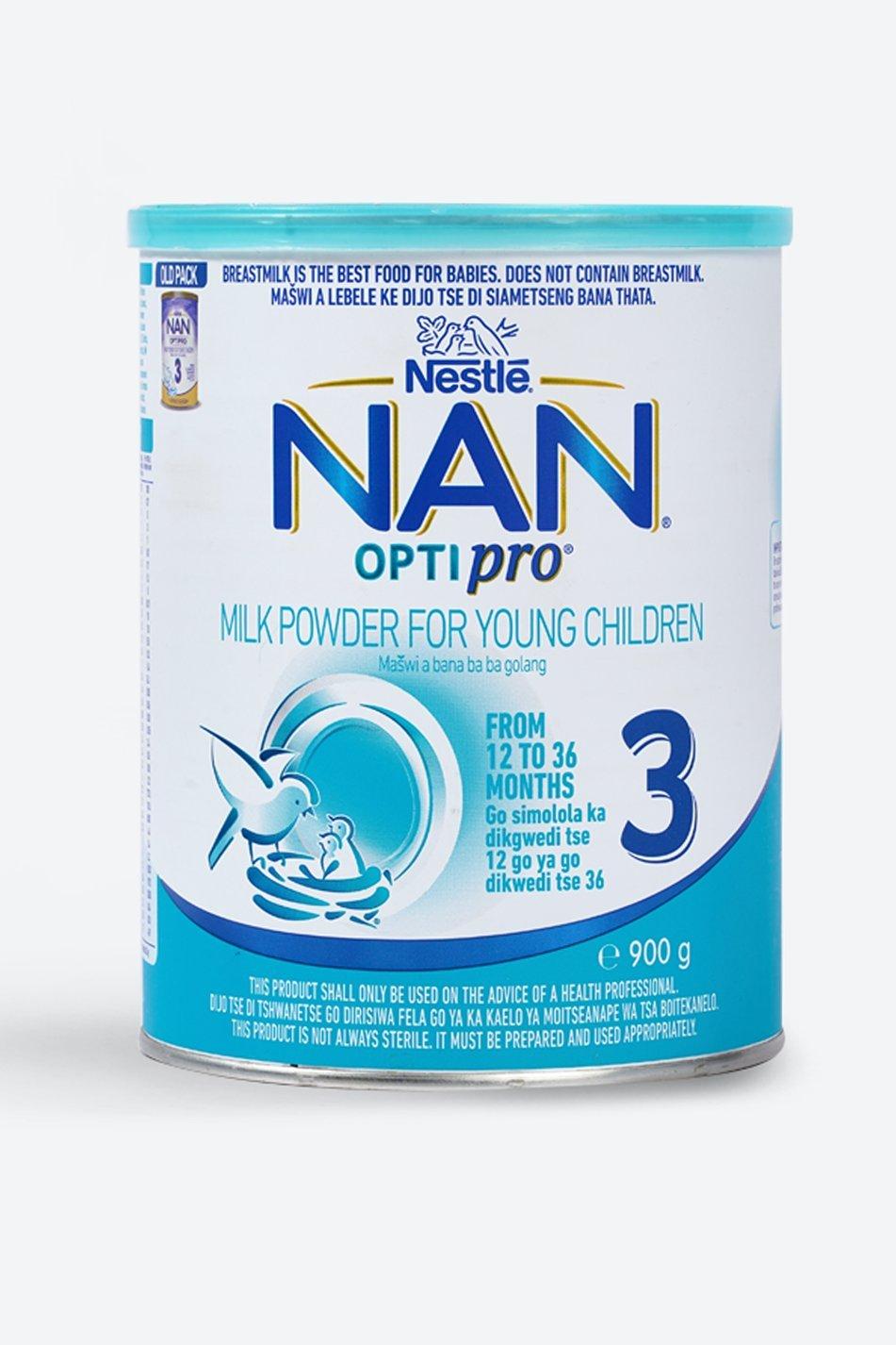 Nestle Nan Optipro Milk Powder For Young Children Stage 3 900g