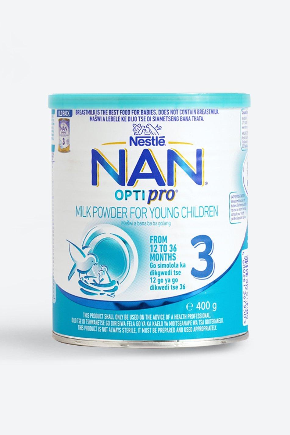 Nestle Nan Optipro Milk Powder For Young Children Stage 3 400g