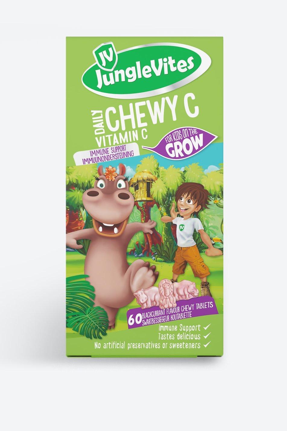 Junglevites Vitamin C Chewy Tablets 60's