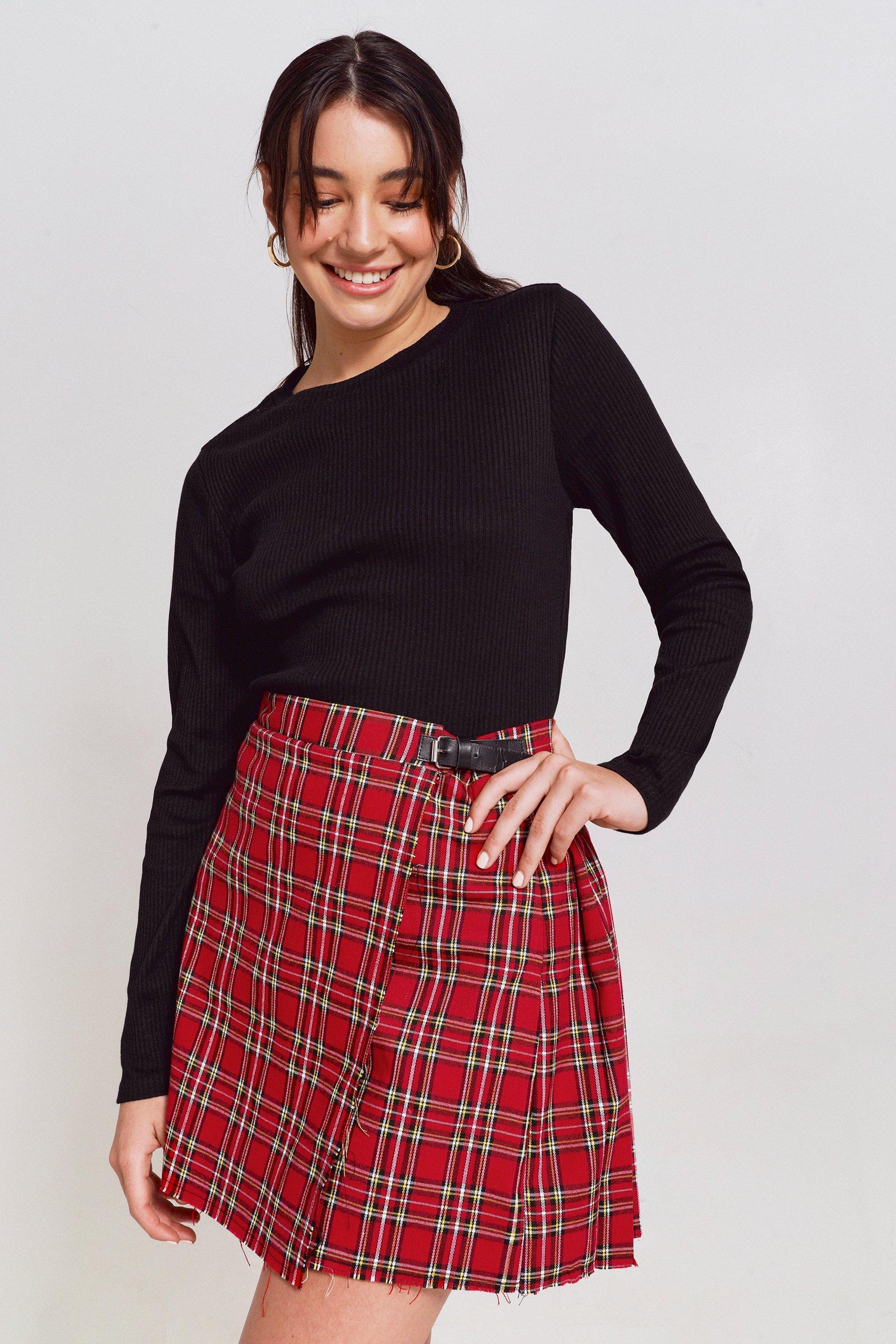 Ribbed Long Sleeve Top