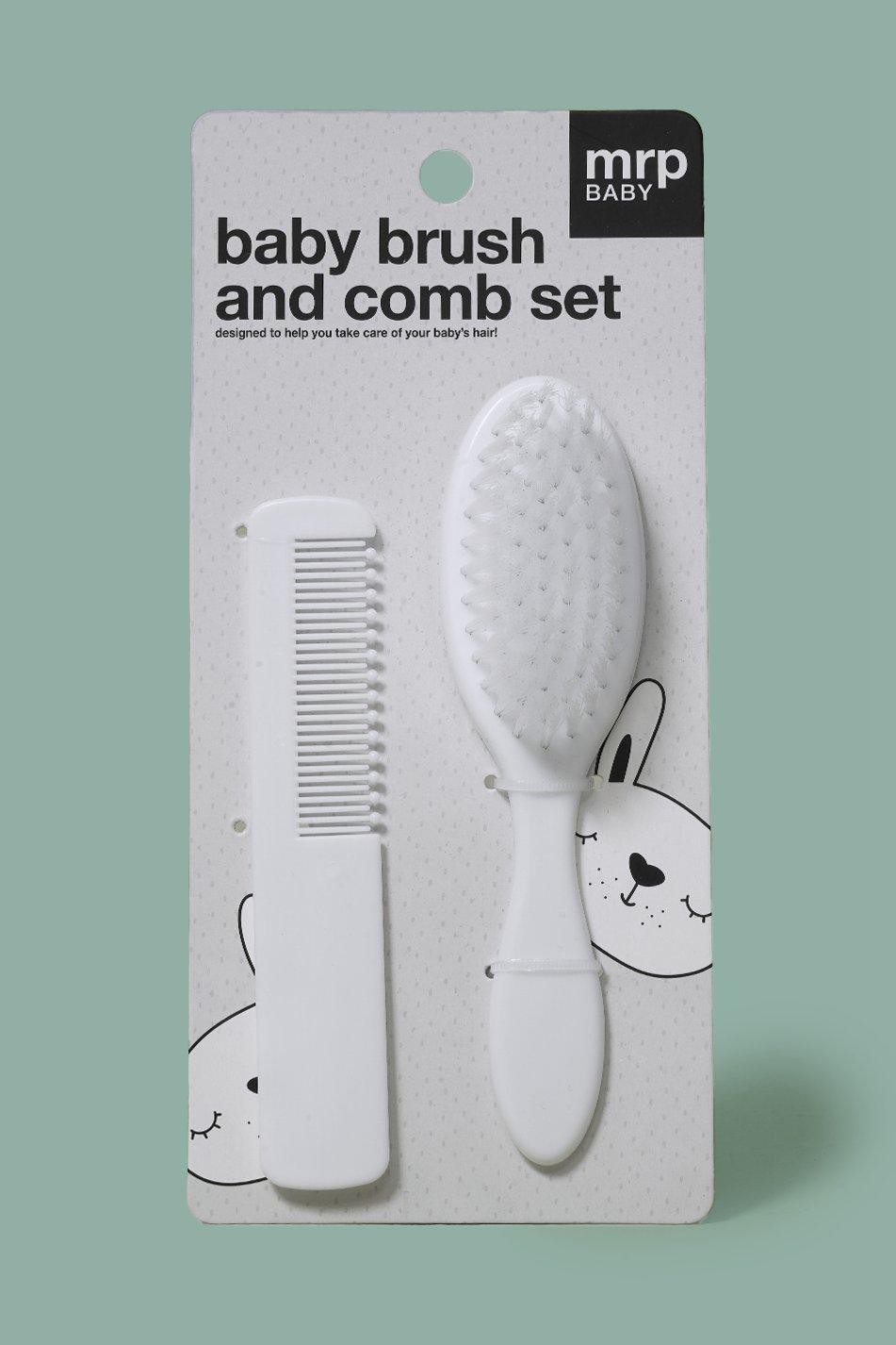 Mrp Baby Comb + Brush Set