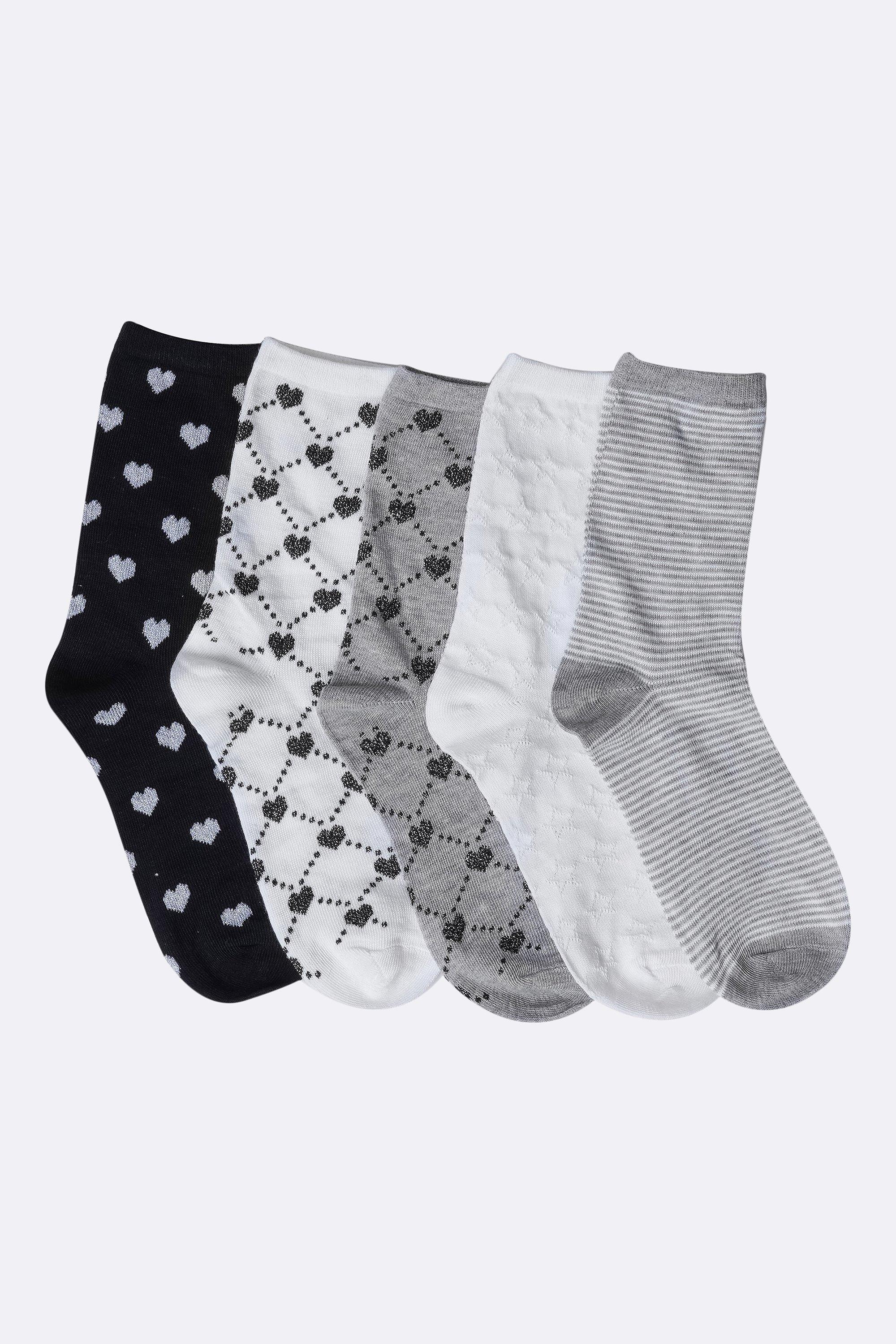 5 Pack Anklet Socks