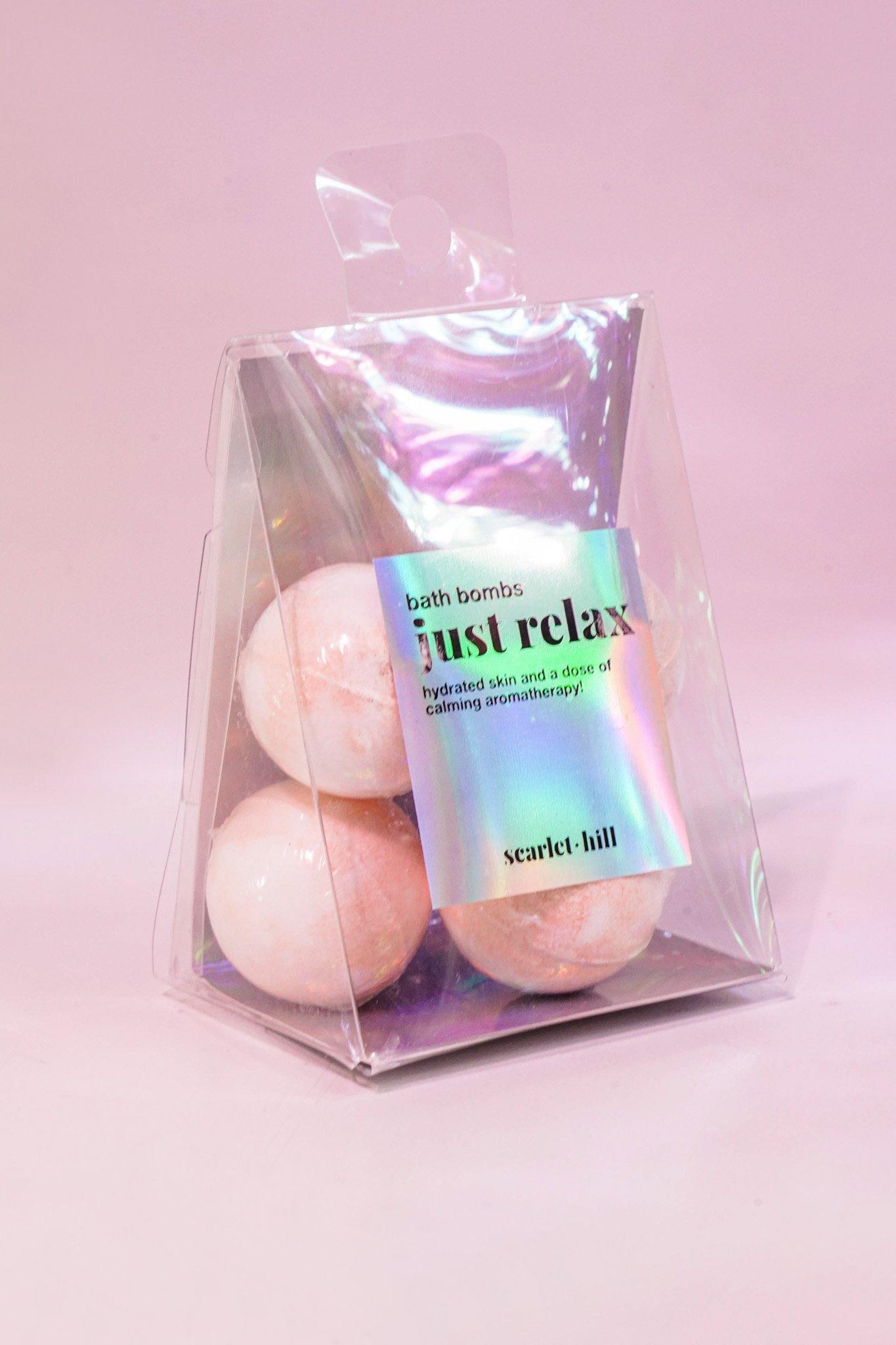 4 Pack Bath Bombs