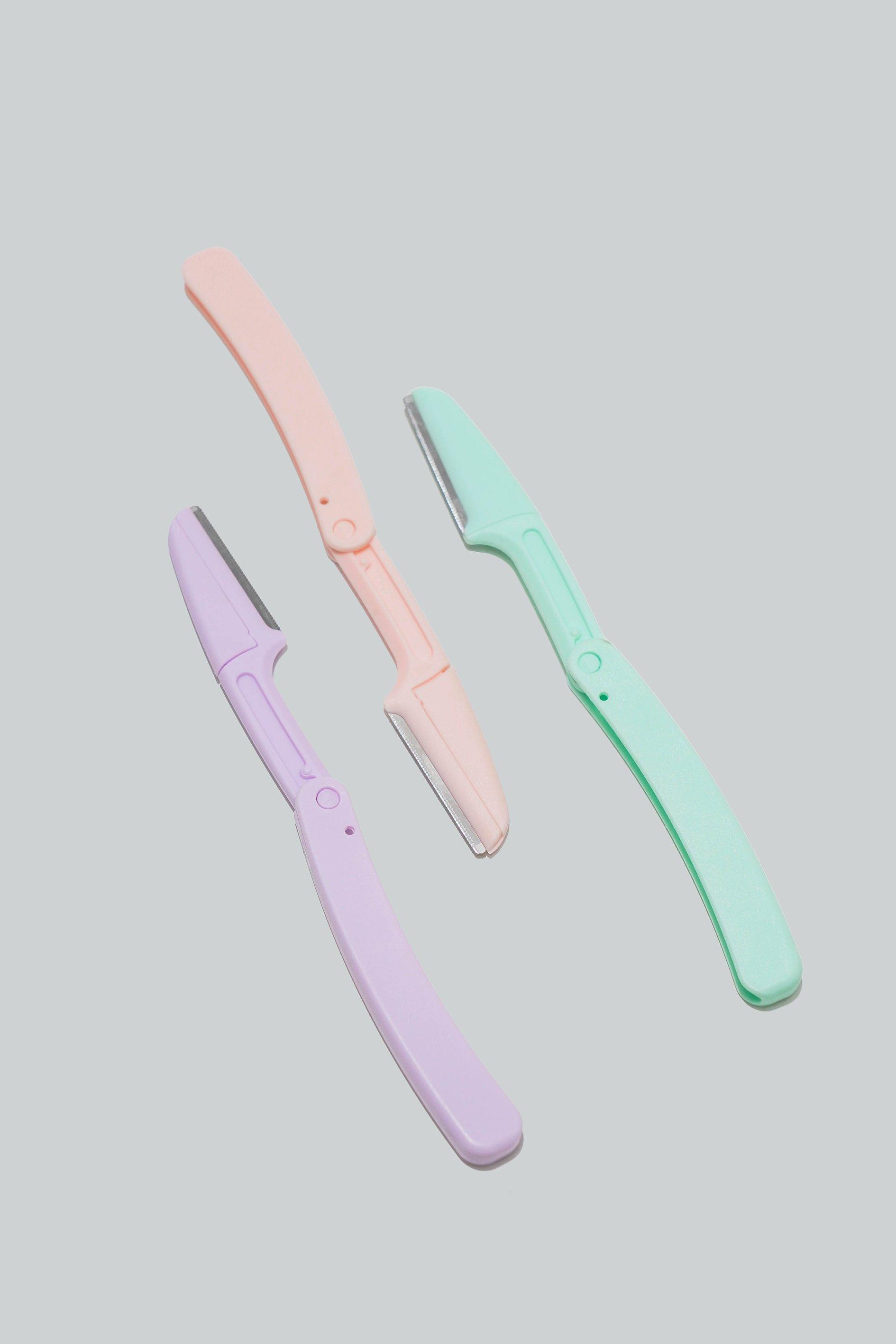 3 Pack Facial Razors