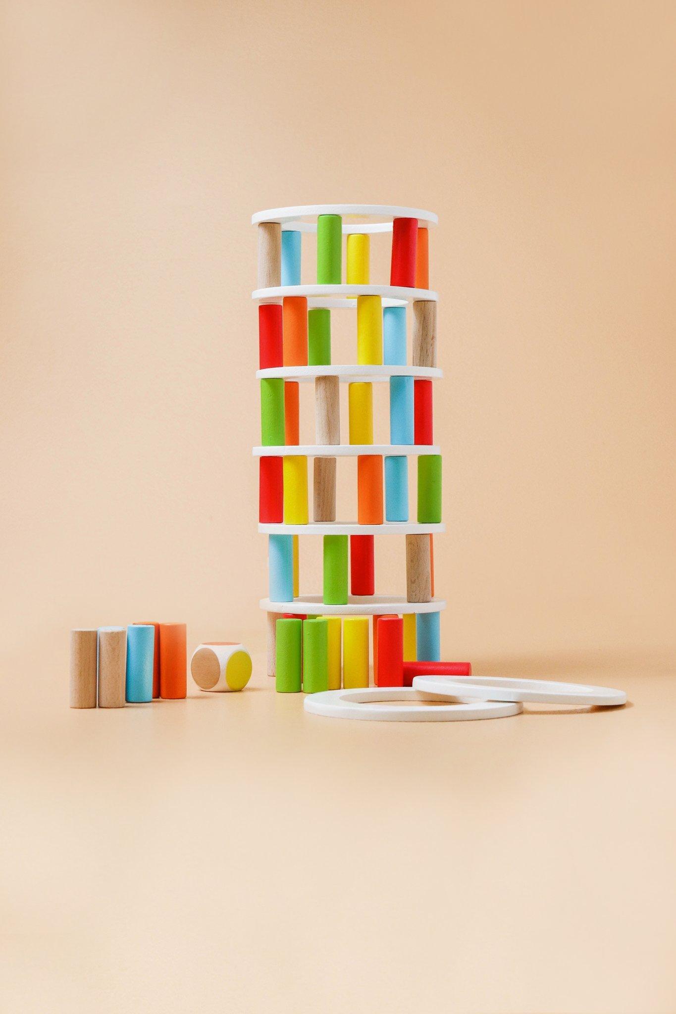 Mrp Baby Wooden Stacking Tower