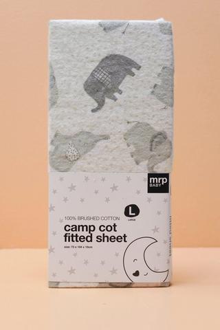 Camp Cot Fitted Sheet