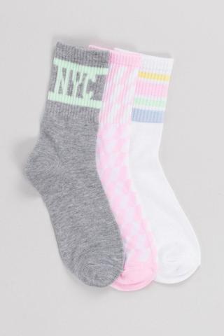 3 Pack Socks