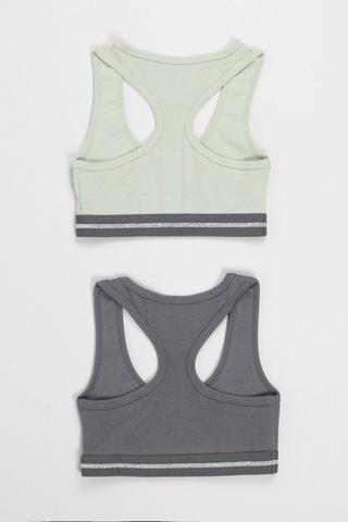 2 Pack Crop Bras