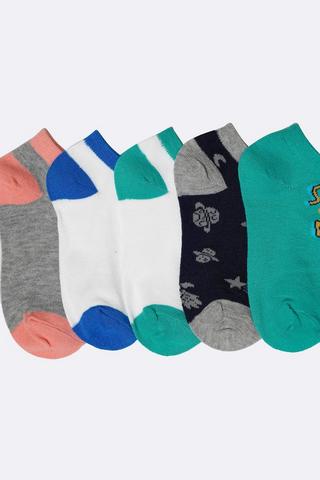 5 Pack Anklet Socks