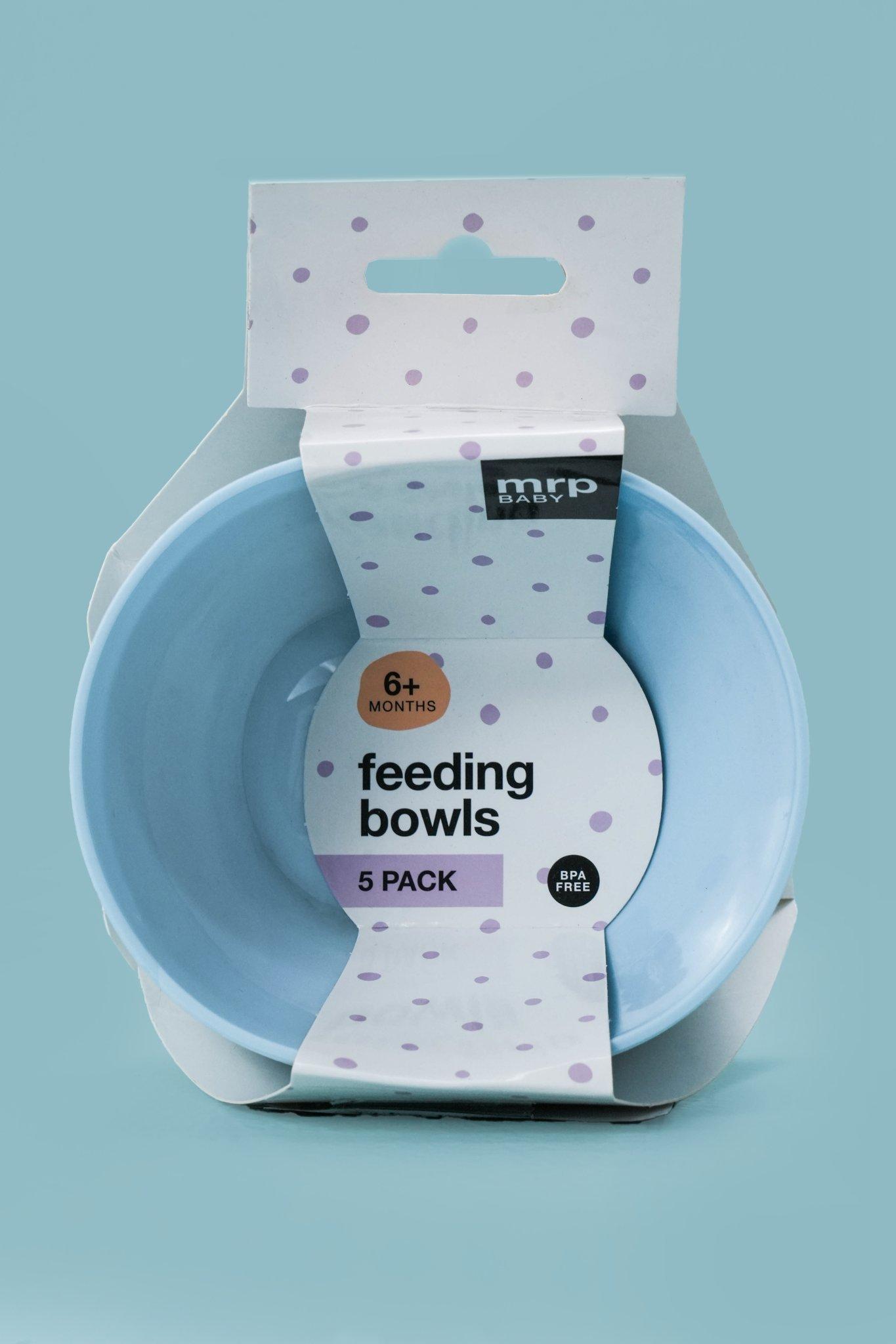 MRP Baby Feeding Bowls 5 Pack