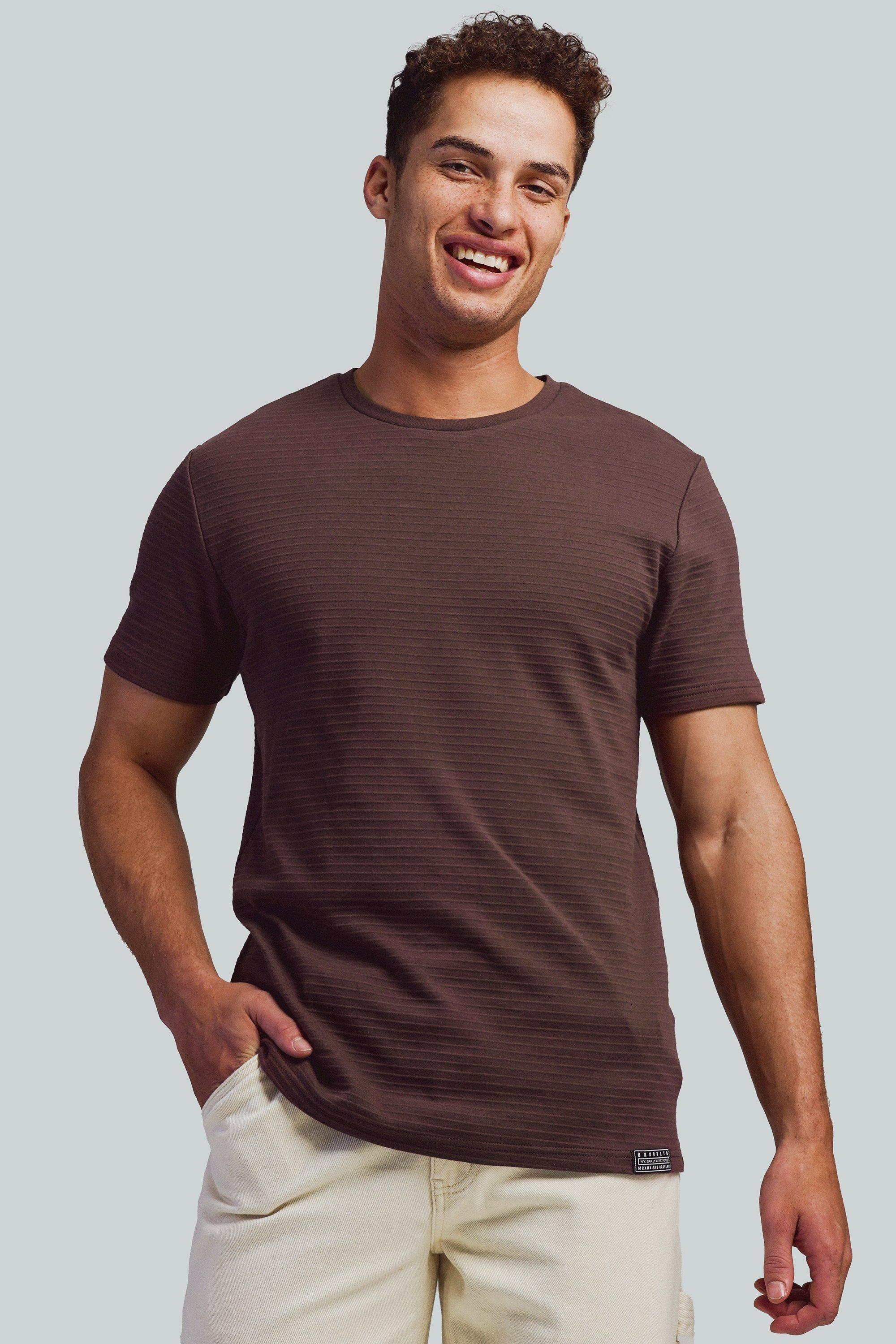 Textured T-shirt