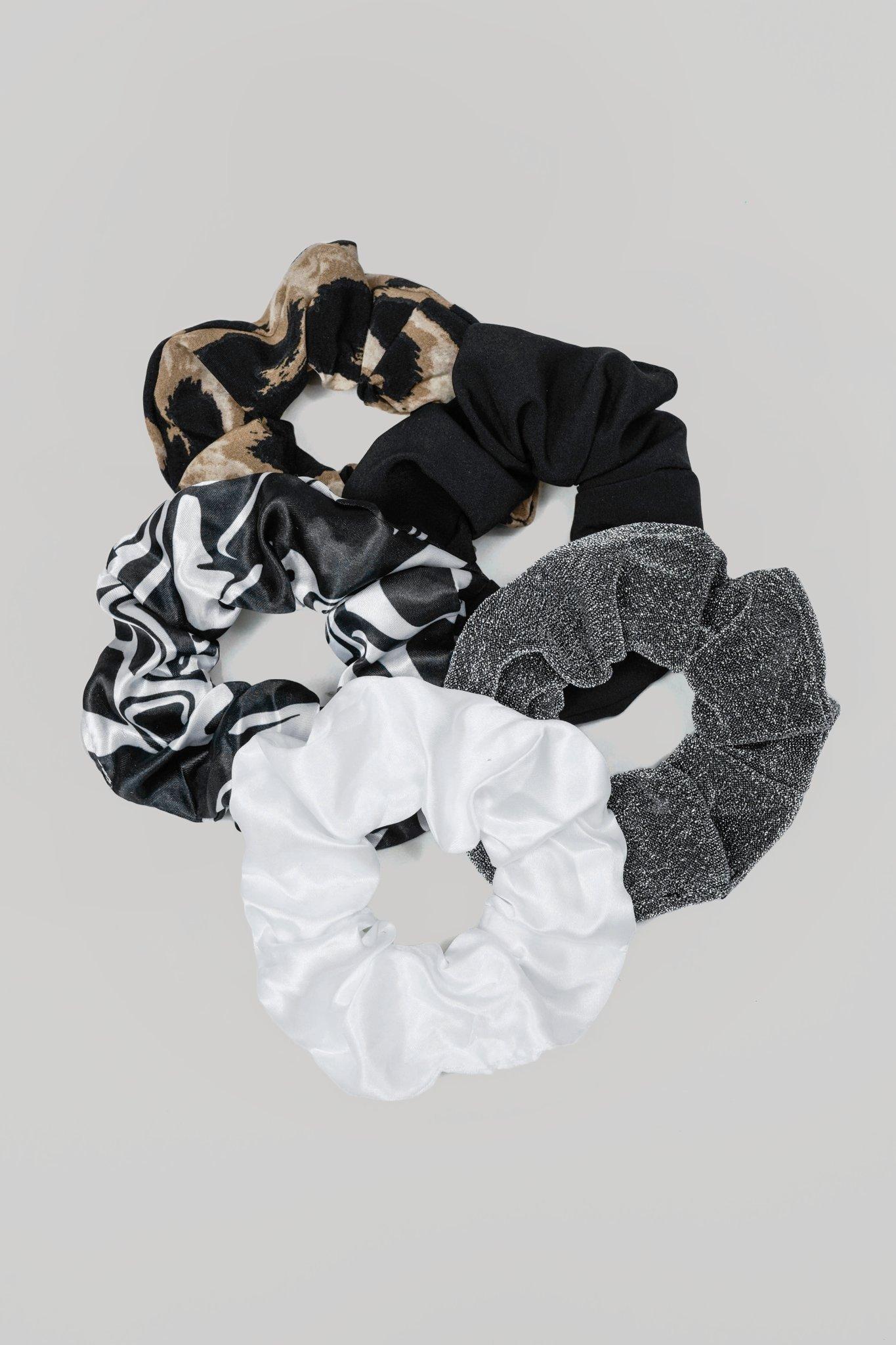 5 Pack Scrunchies