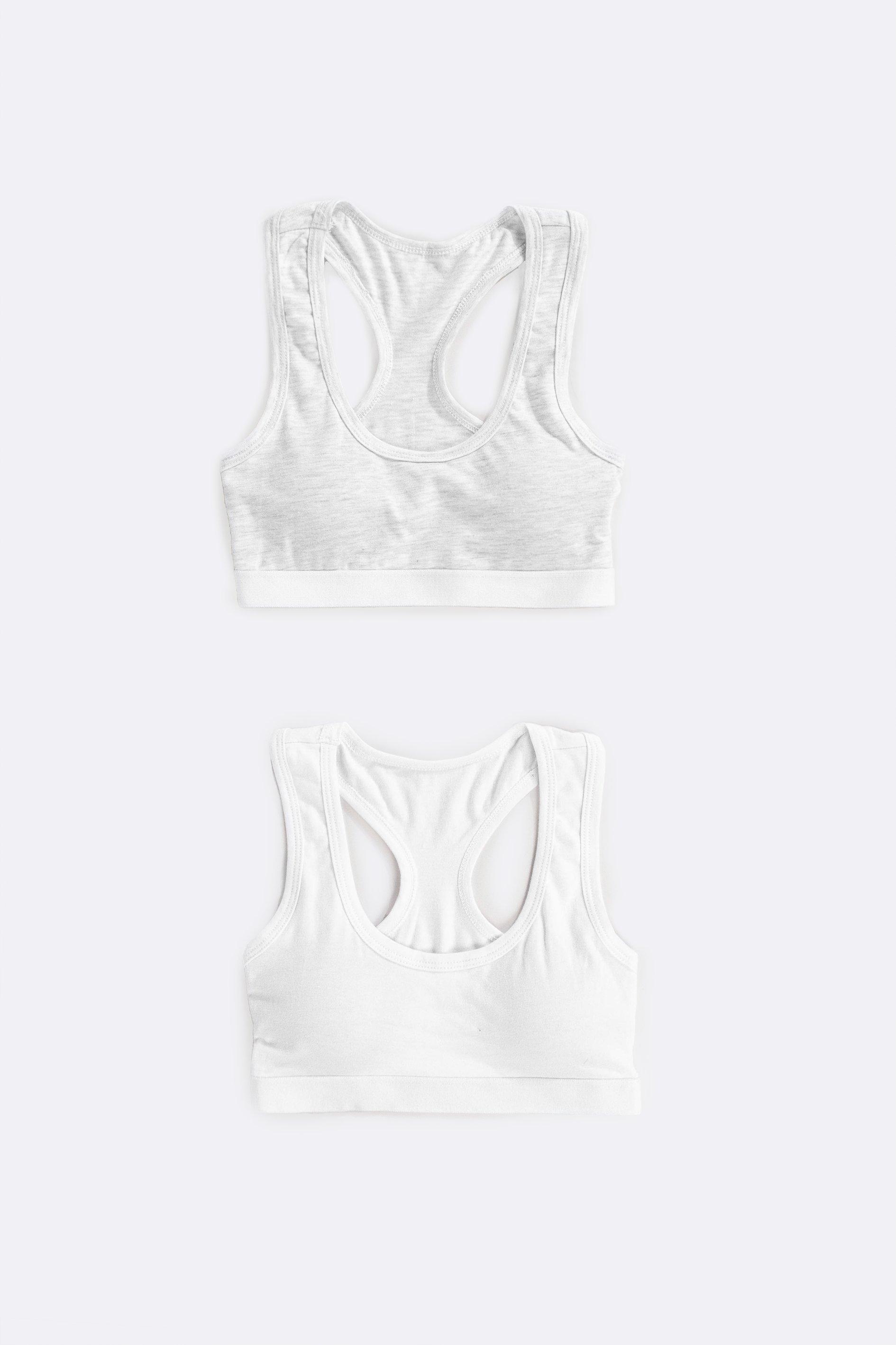 2 Pack Crop Bras