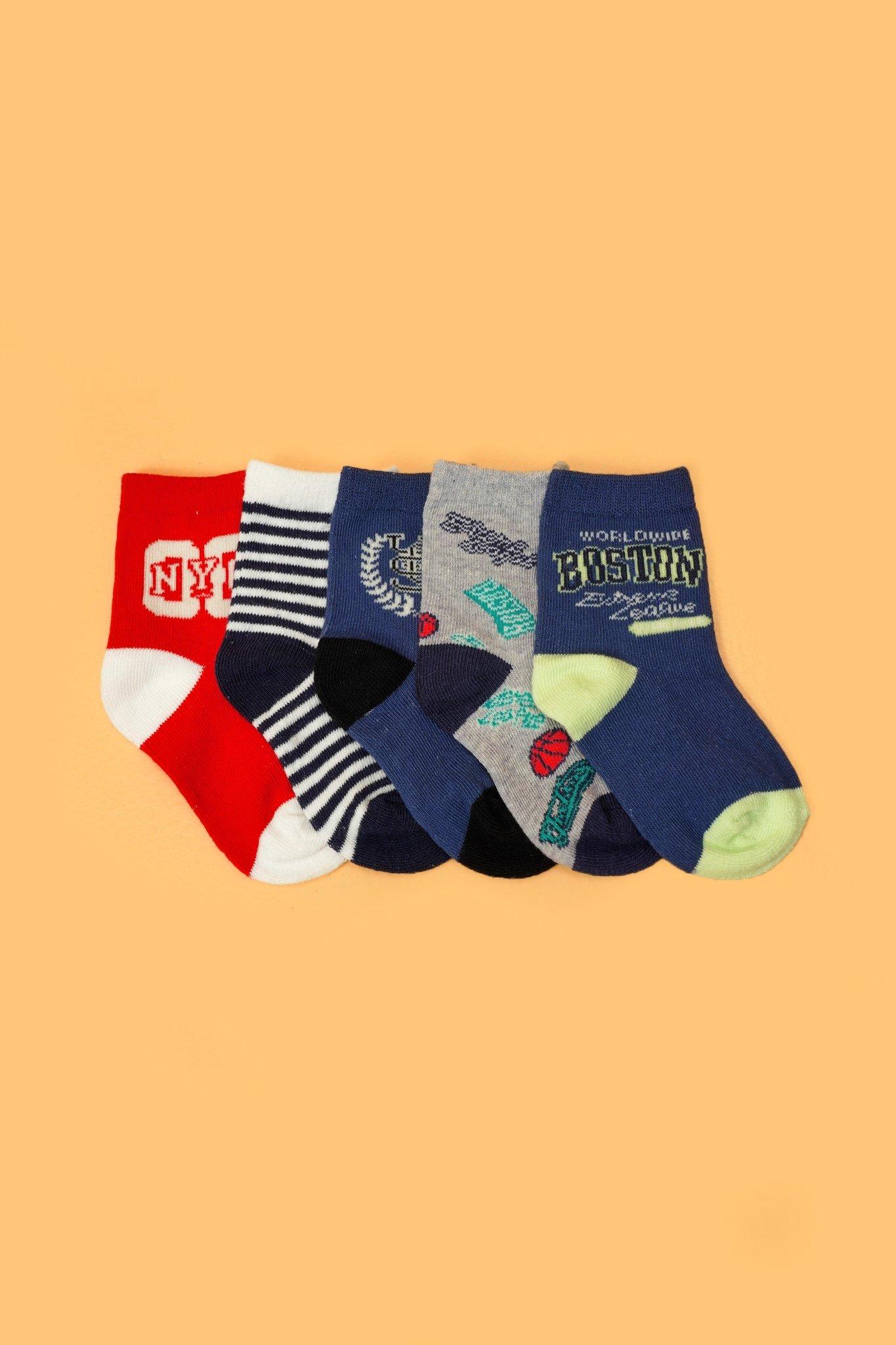 5 Pack Socks