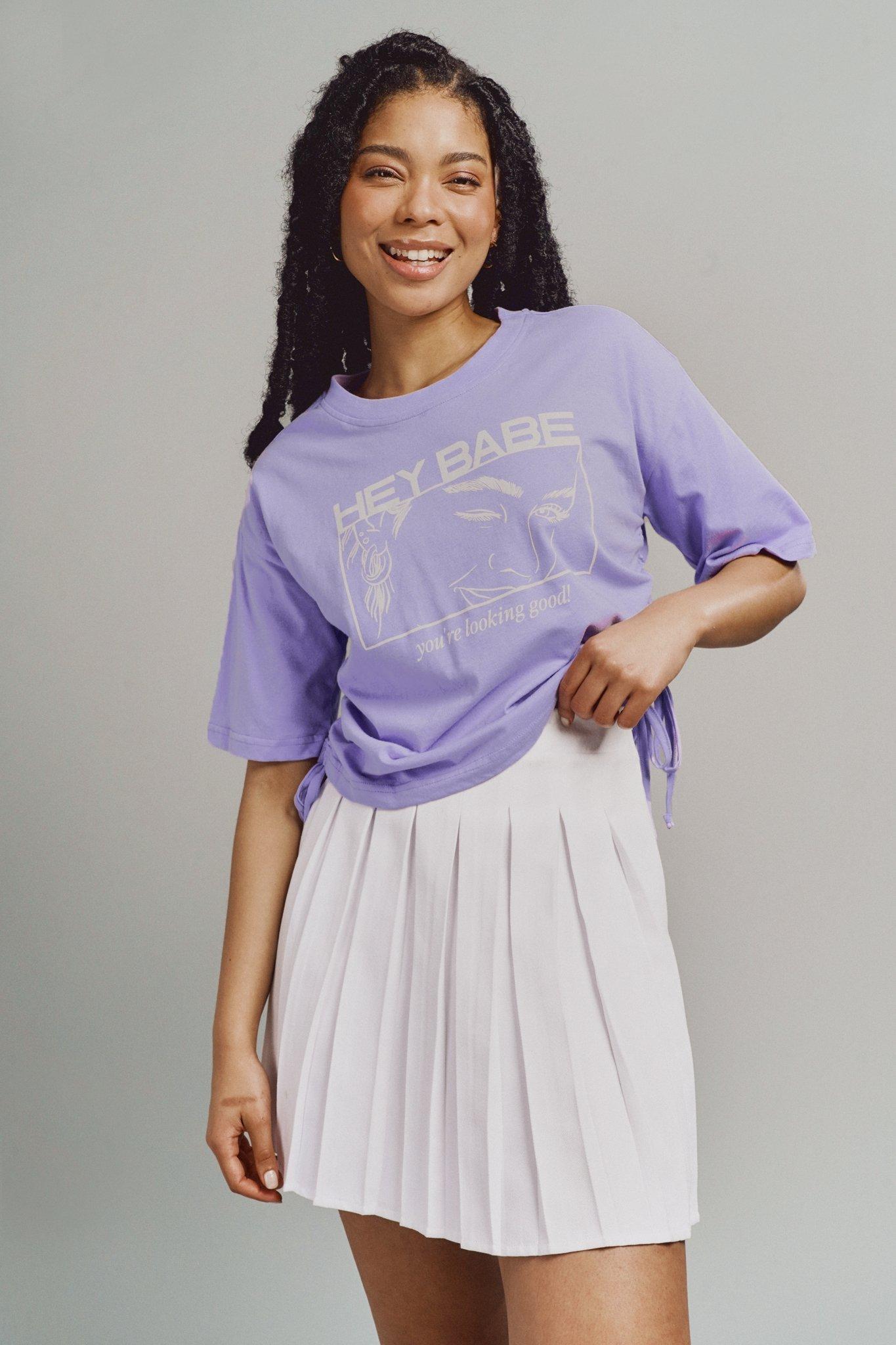Ruched Boxy Top