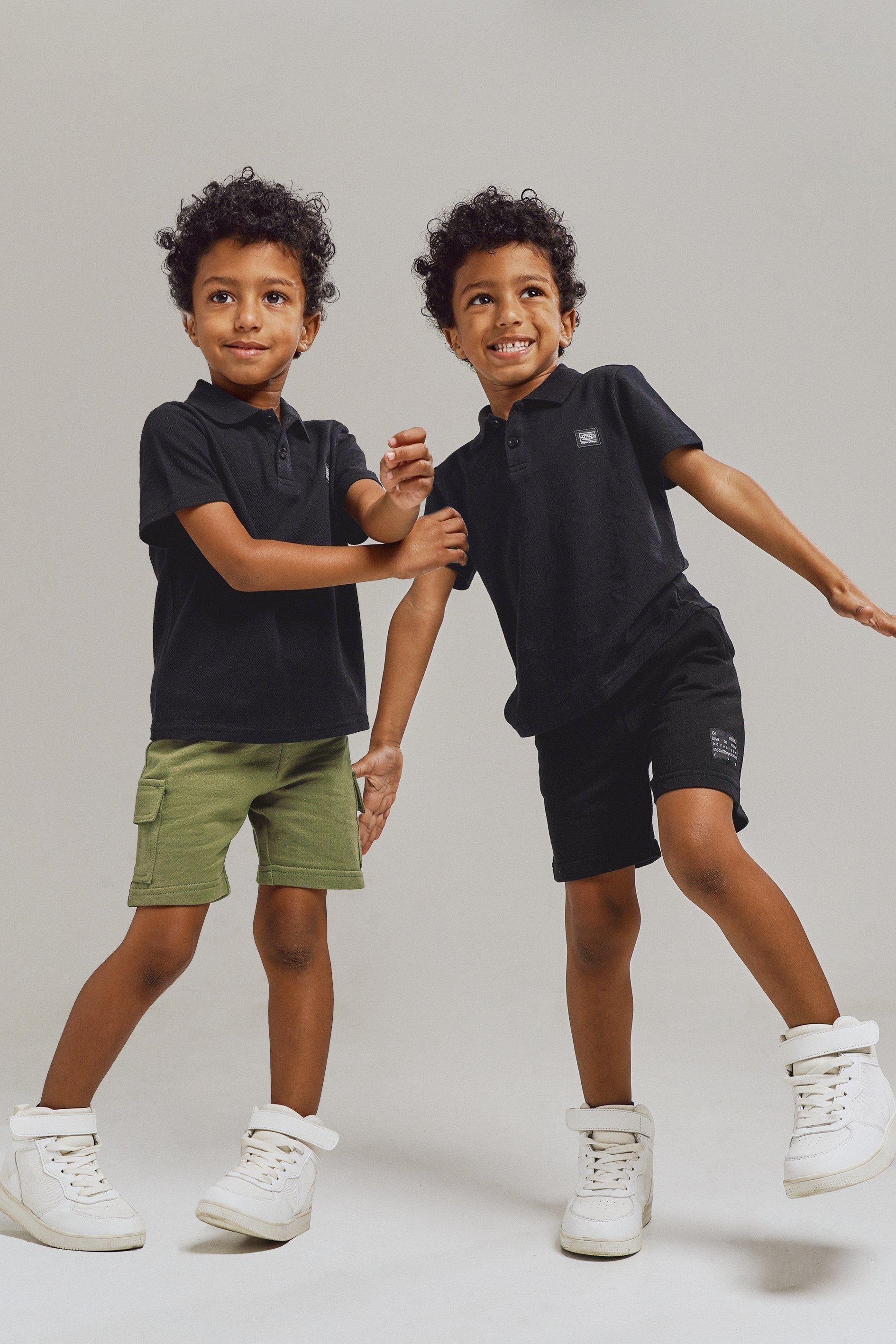 Boys Wearing Shorts