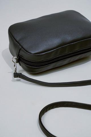 Pleather Crossbody Bag