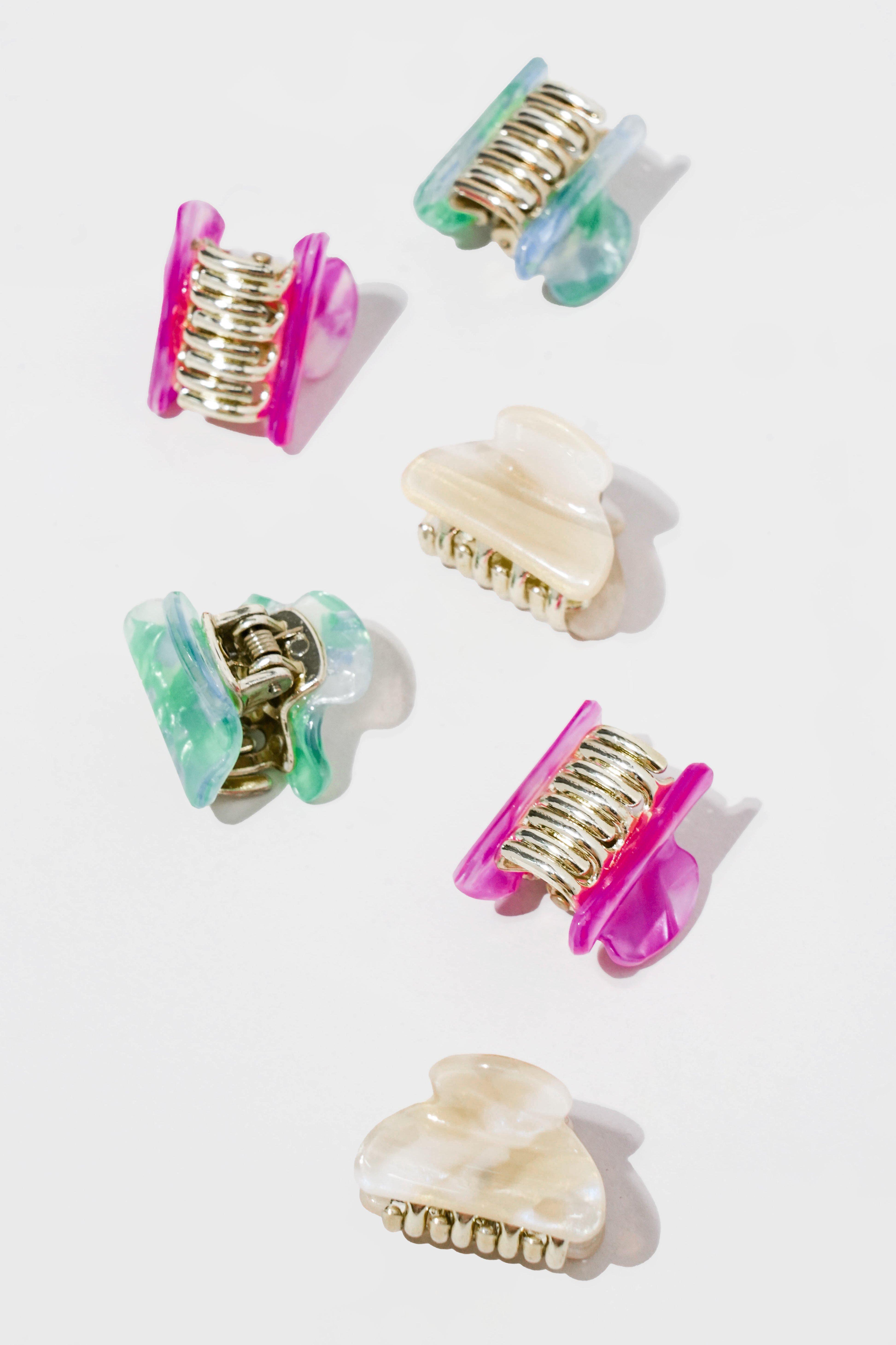 6 Pack Mini Hair Claws