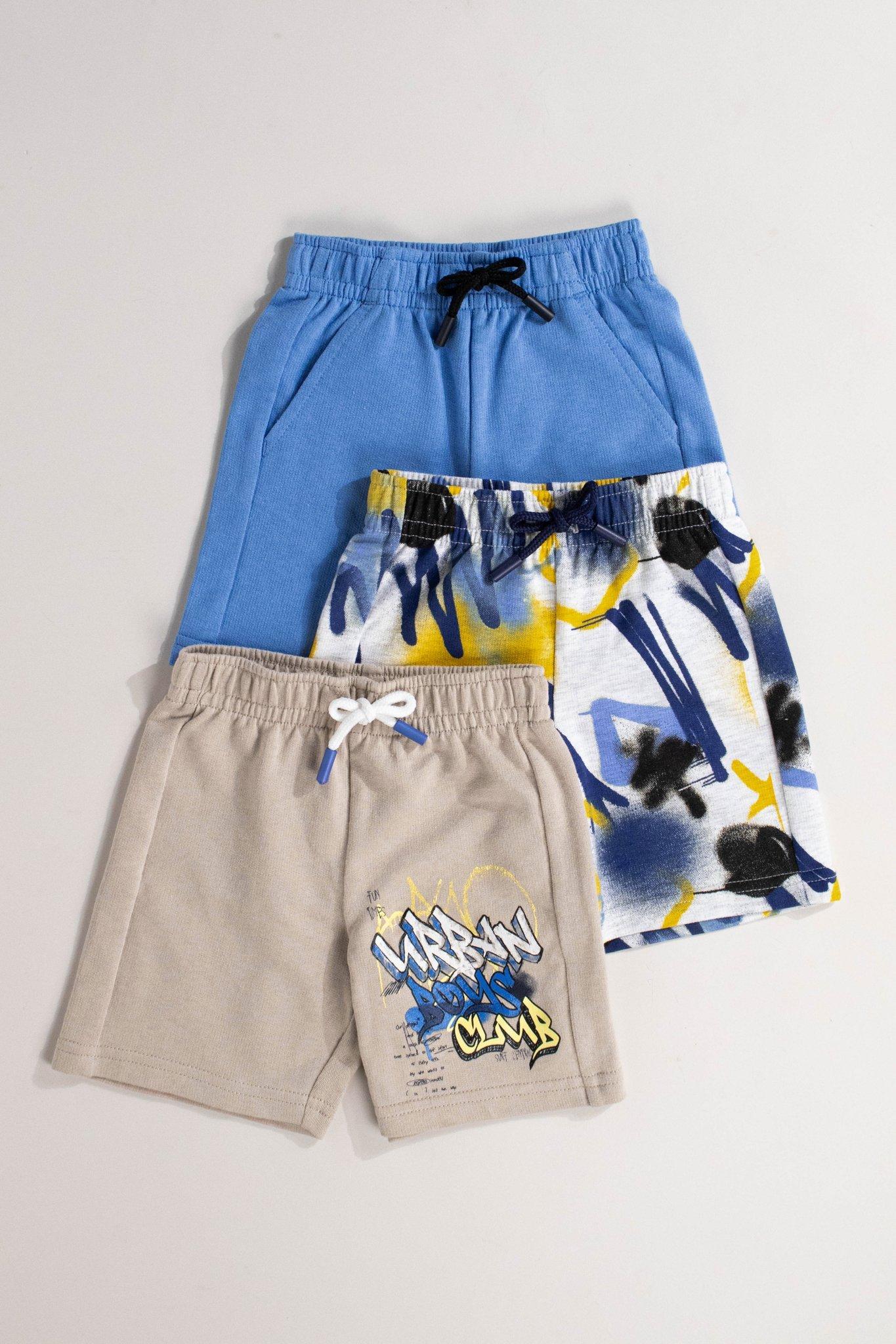 3 Pack Shorts