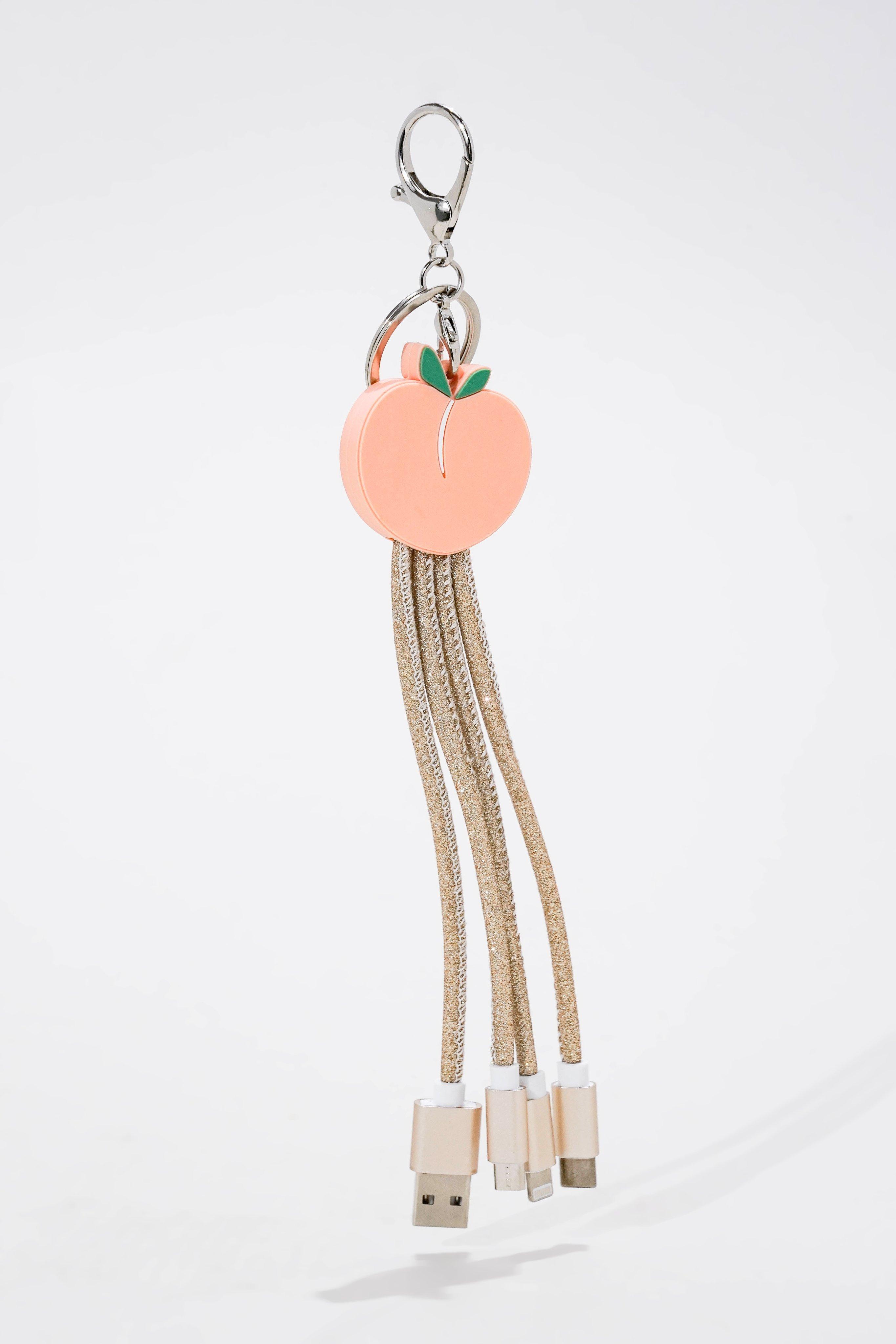 USB Keyring - Peach